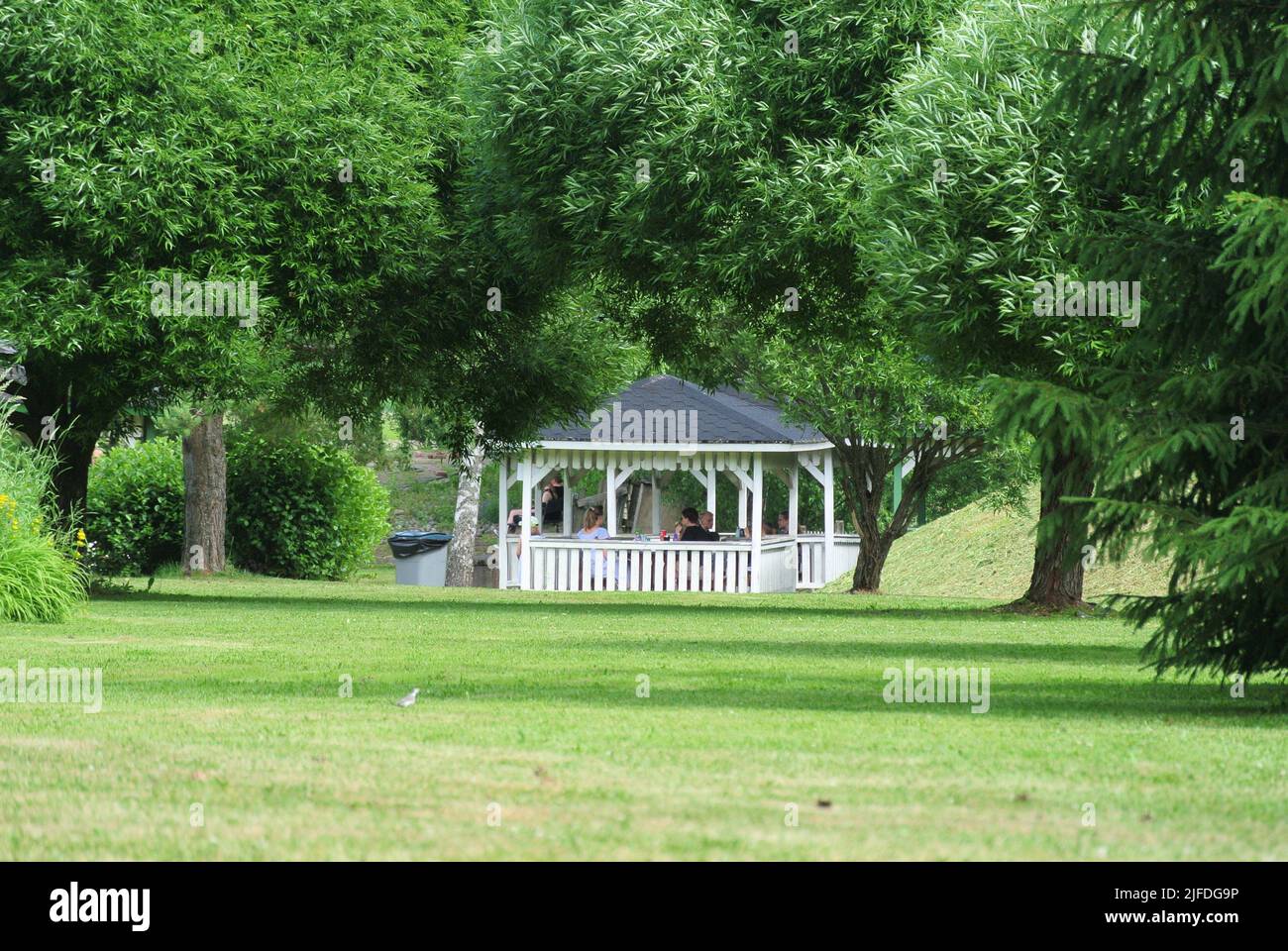 Puuhamaa Amusement Park, Tervakoski Finland Stock Photo - Alamy