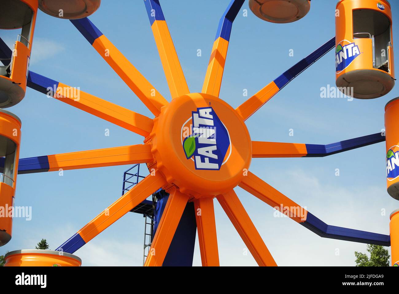 Puuhamaa Amusement Park, Tervakoski Finland Stock Photo - Alamy