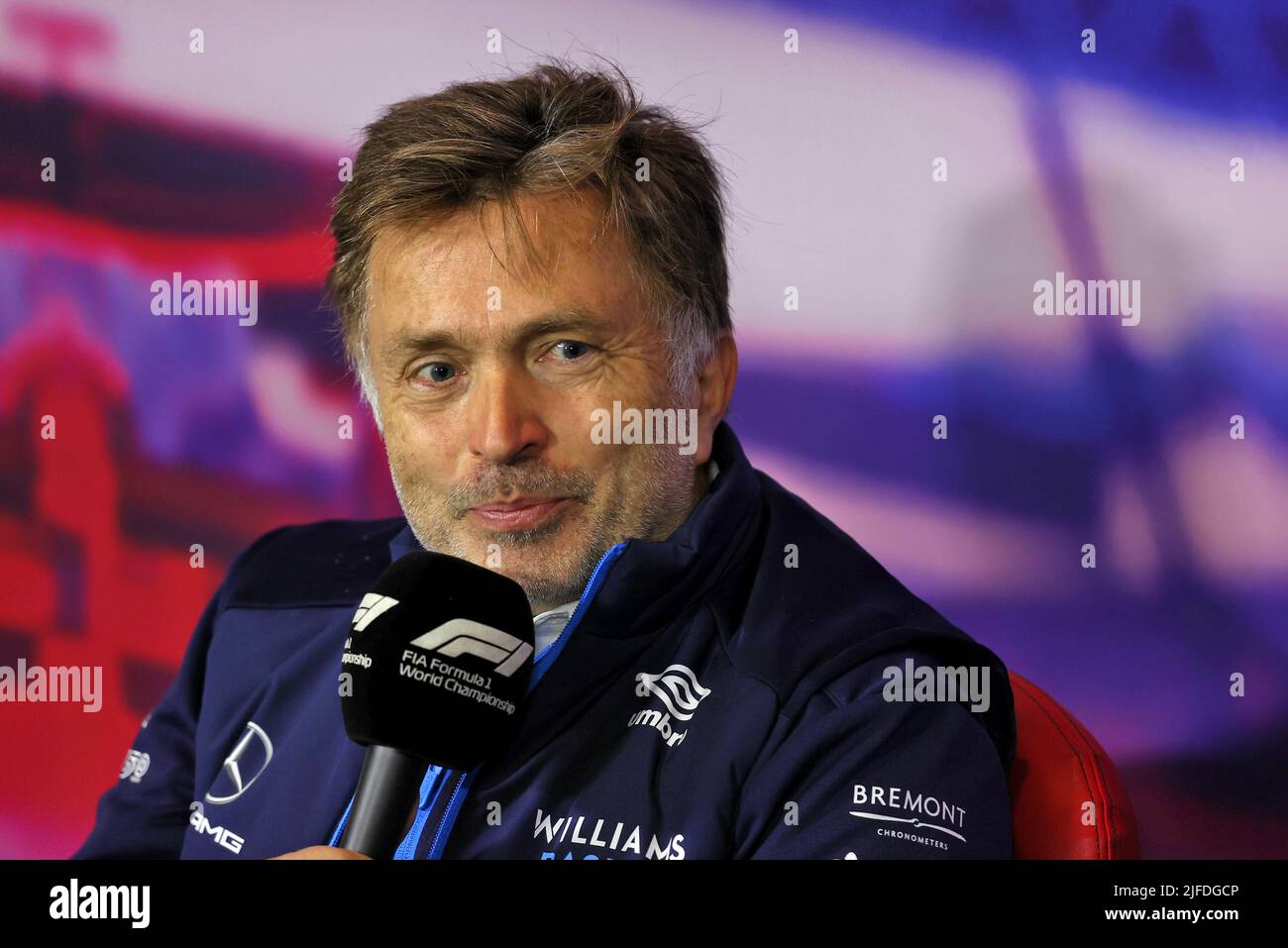 Silverstone, UK. 01st July, 2022. CAPITO Jost, Chief Executive Officer ...