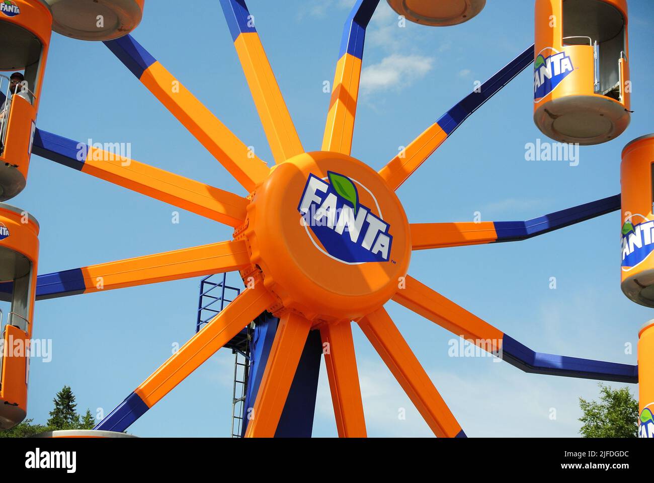 Puuhamaa Amusement Park, Tervakoski Finland Stock Photo - Alamy