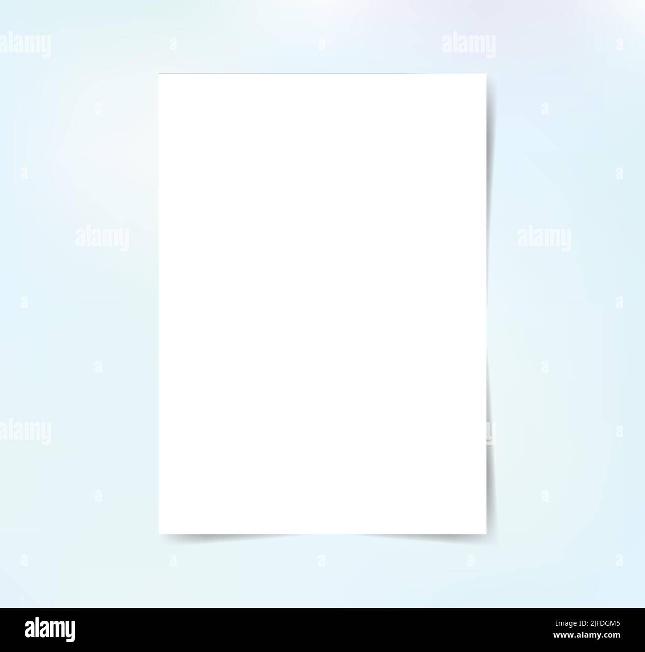 Blank Isolated Poster Canvas Paper Mockup Template Business ...