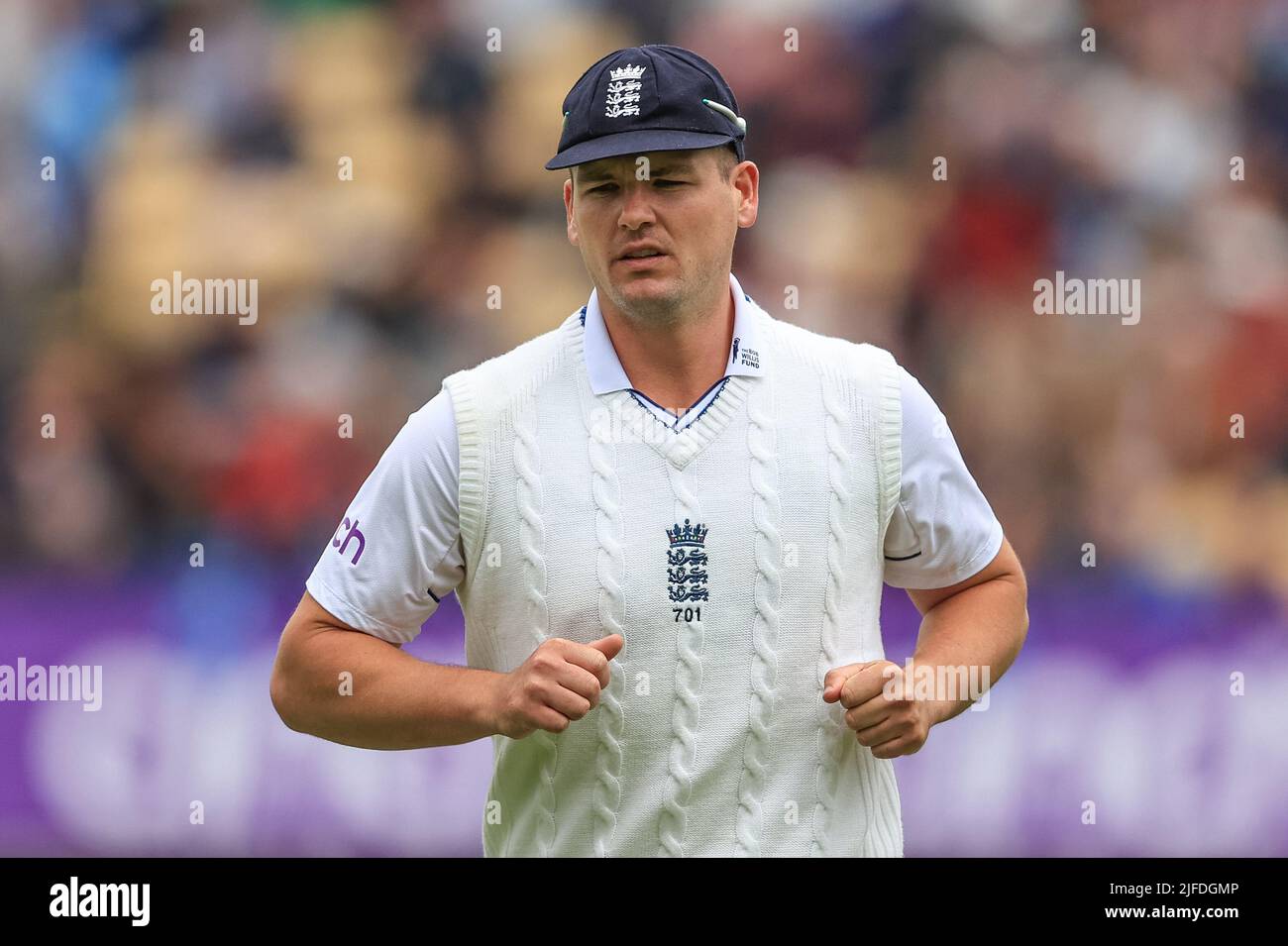 Alex Lees of England during the game Stock Photo - Alamy