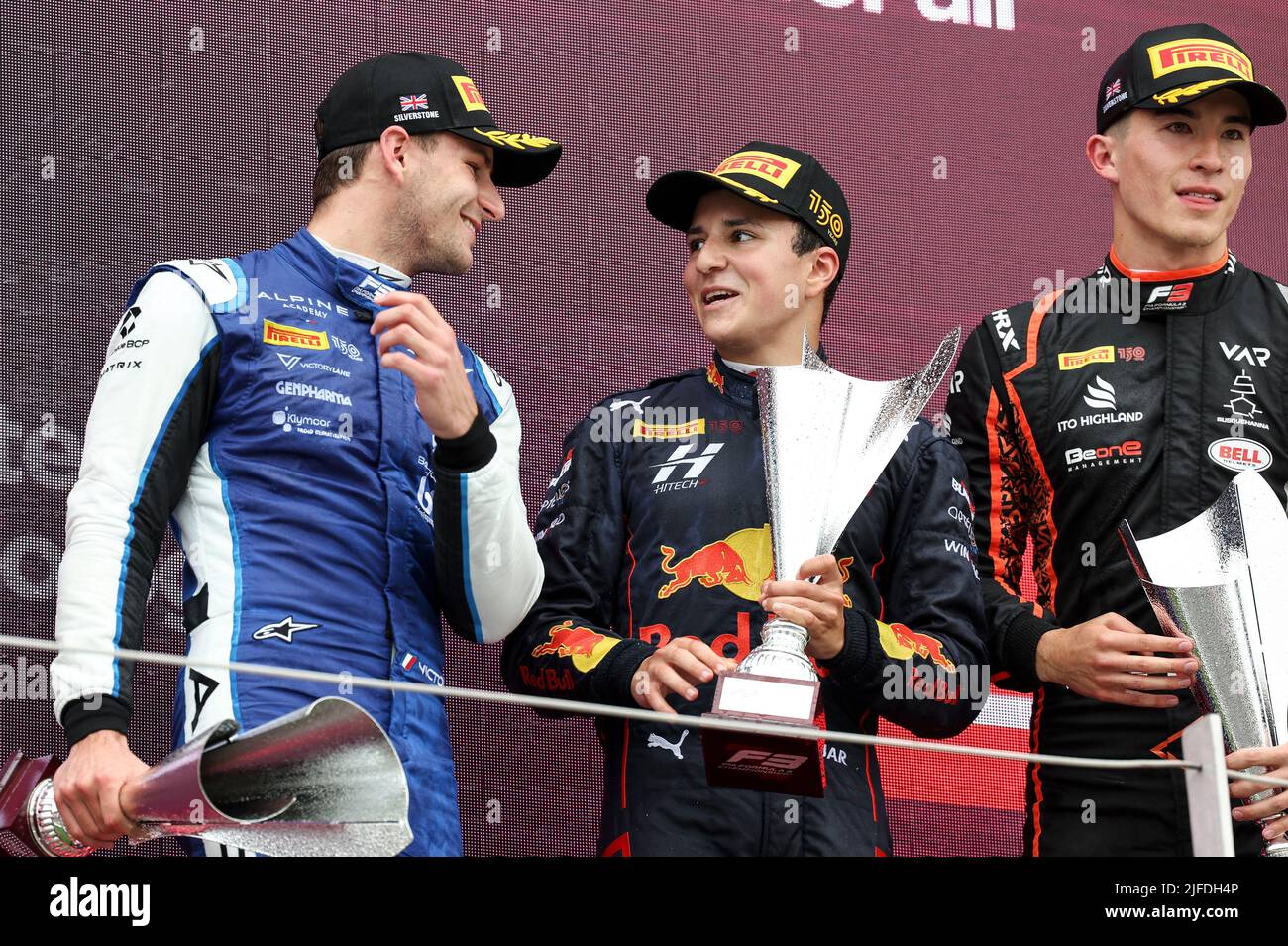 Silverstone, UK. 02nd July, 2022. MARTINS Victor (fra), ART Grand Prix ...