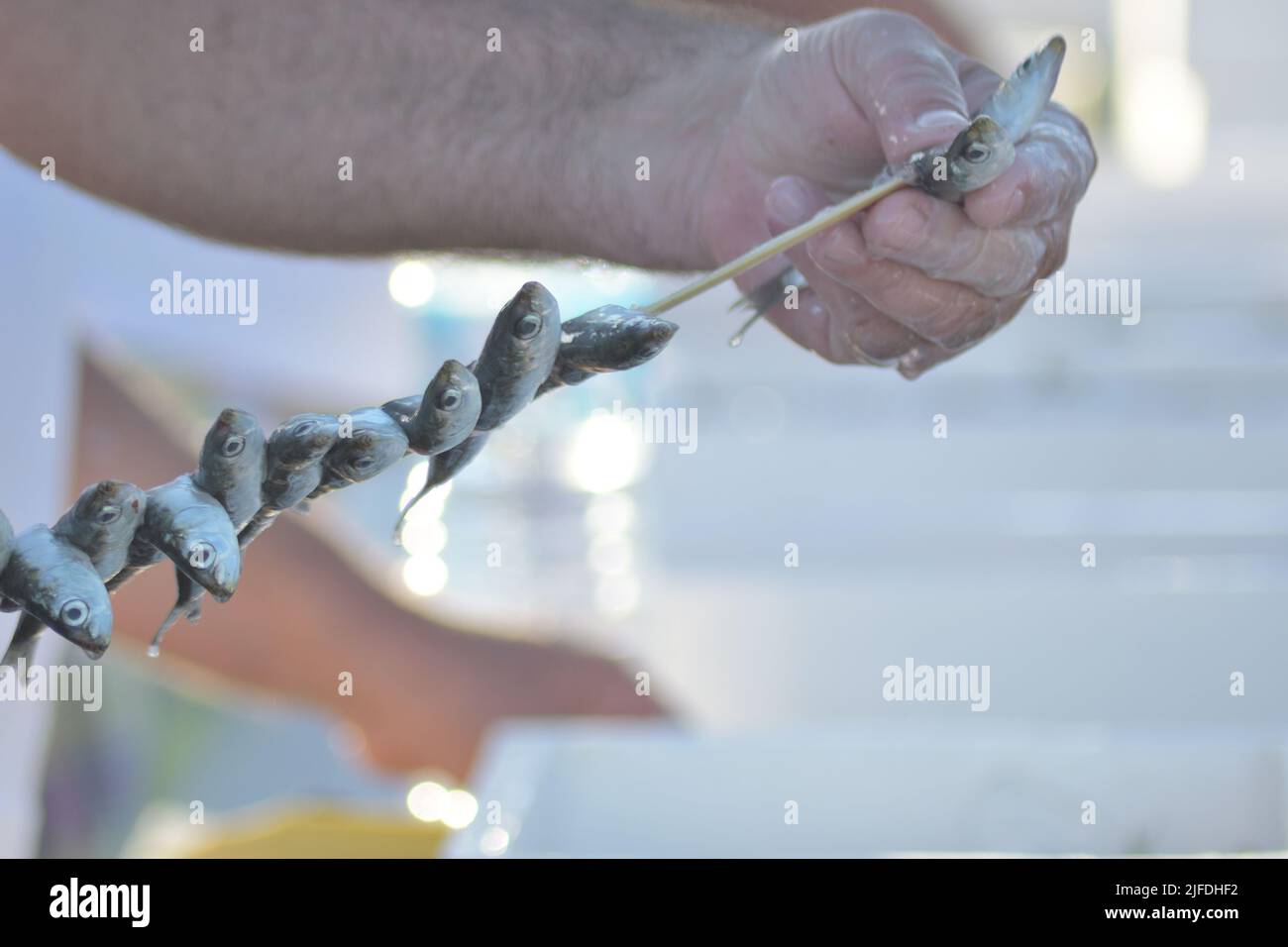Typical espetos hi-res stock photography and images - Alamy