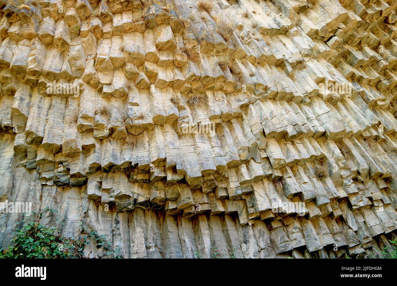 Amazing Textures of the Symphony of Stones, Massive Columns of Basalt ...