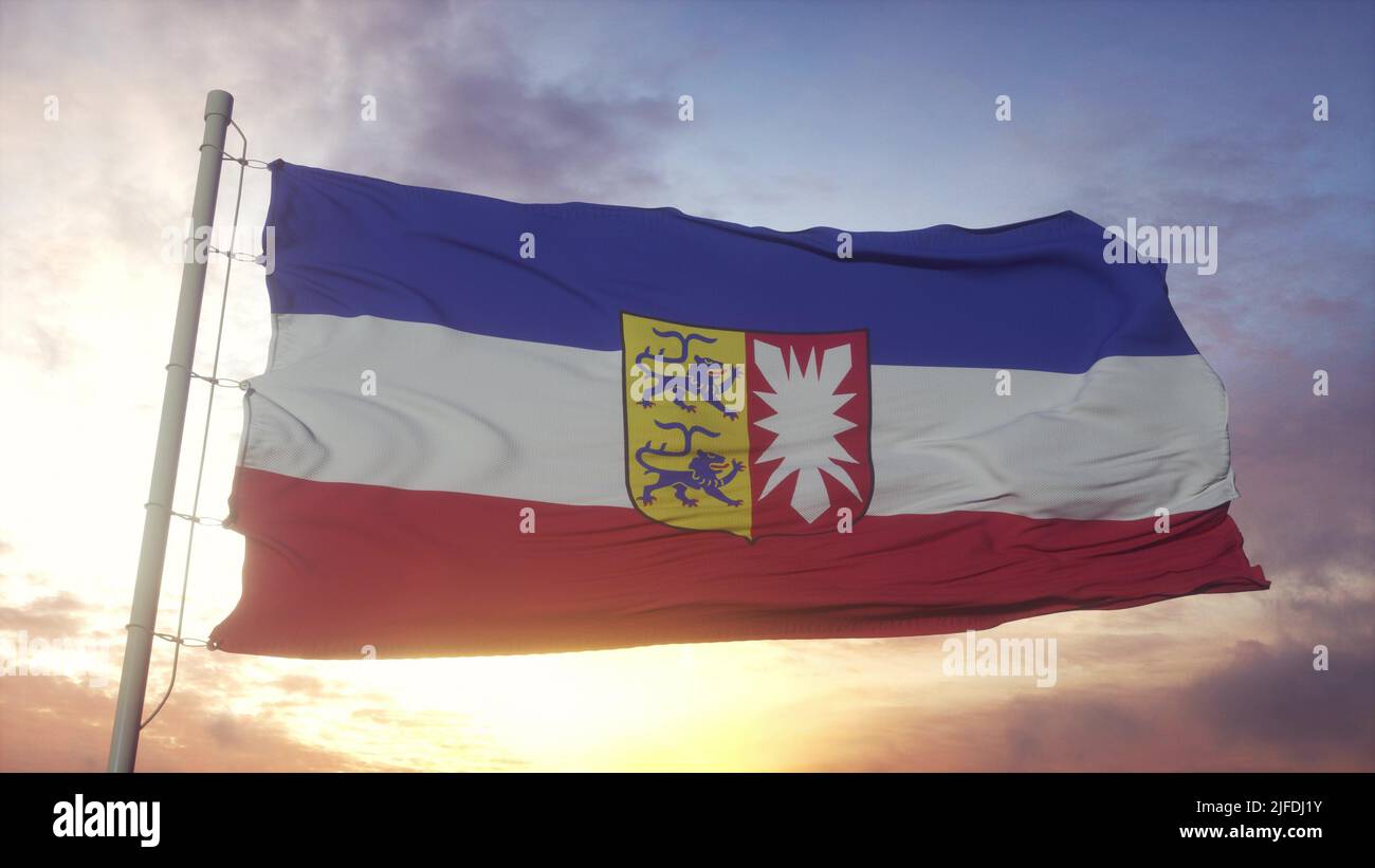 Land sleswig holsteen flag hi-res stock photography and images - Alamy