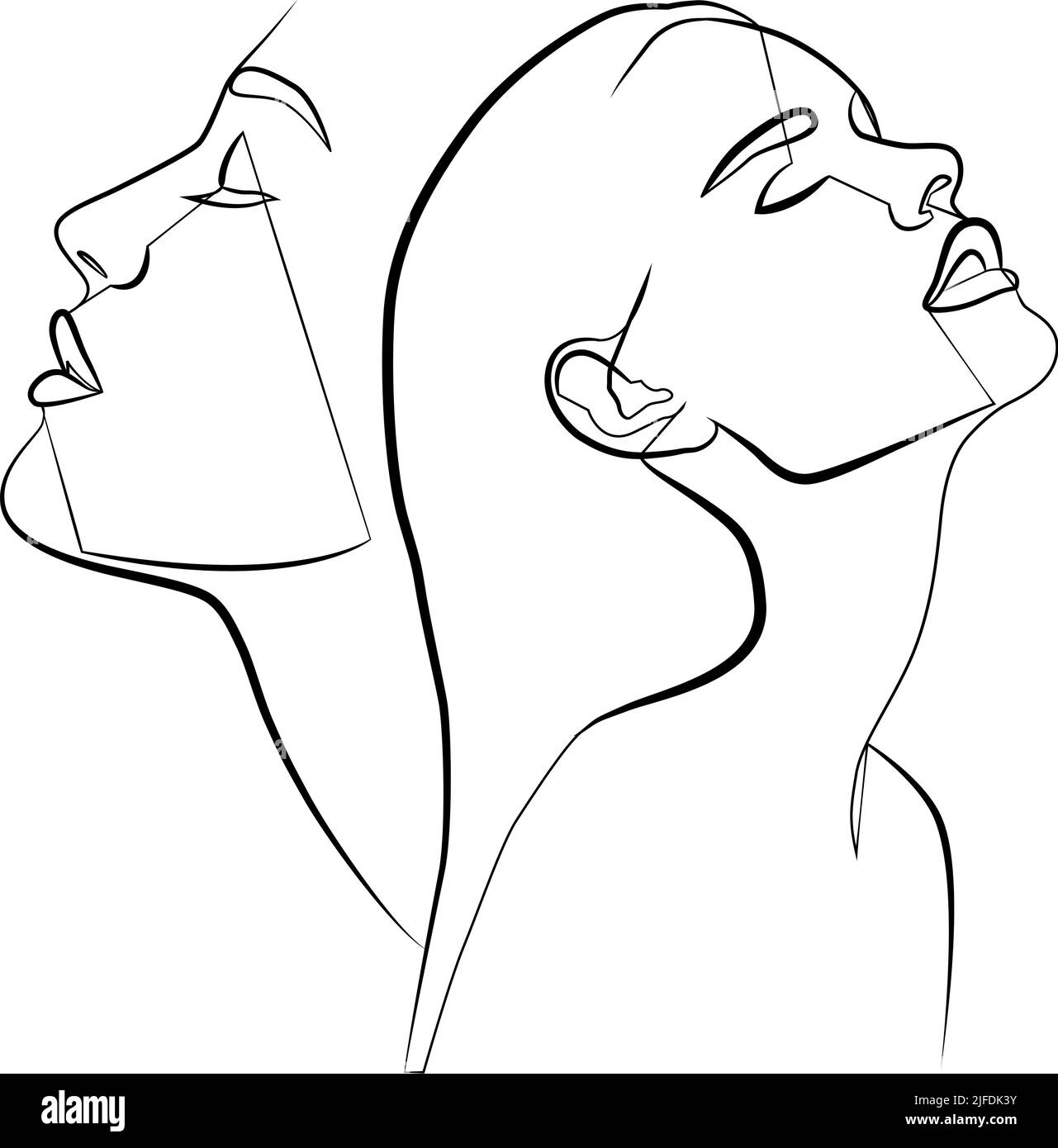 Fashion Face Illustration