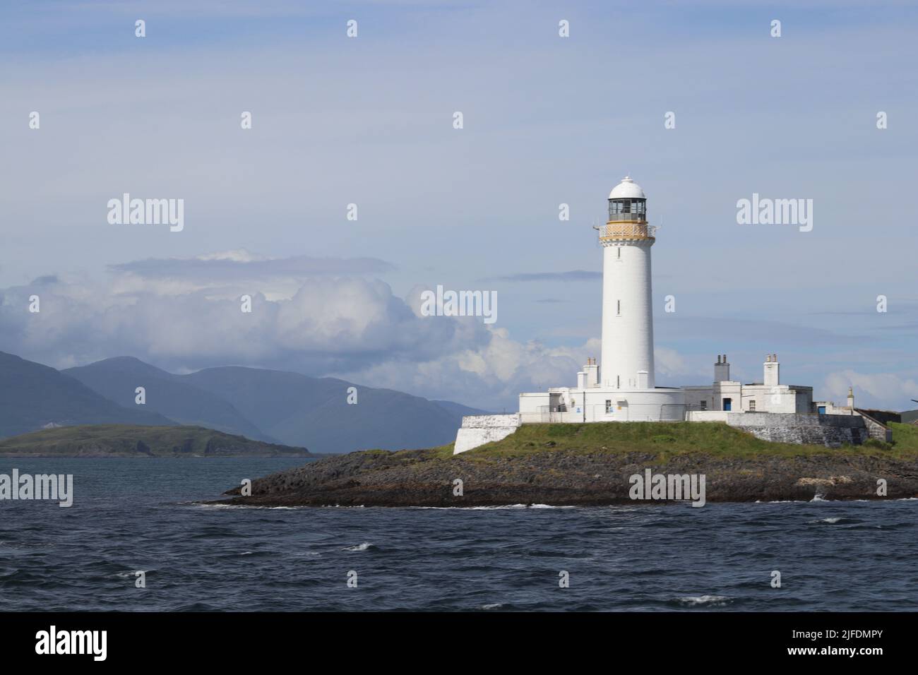 Lismore lighthouse, Sound of Mull, Scotland Stock Photo - Alamy