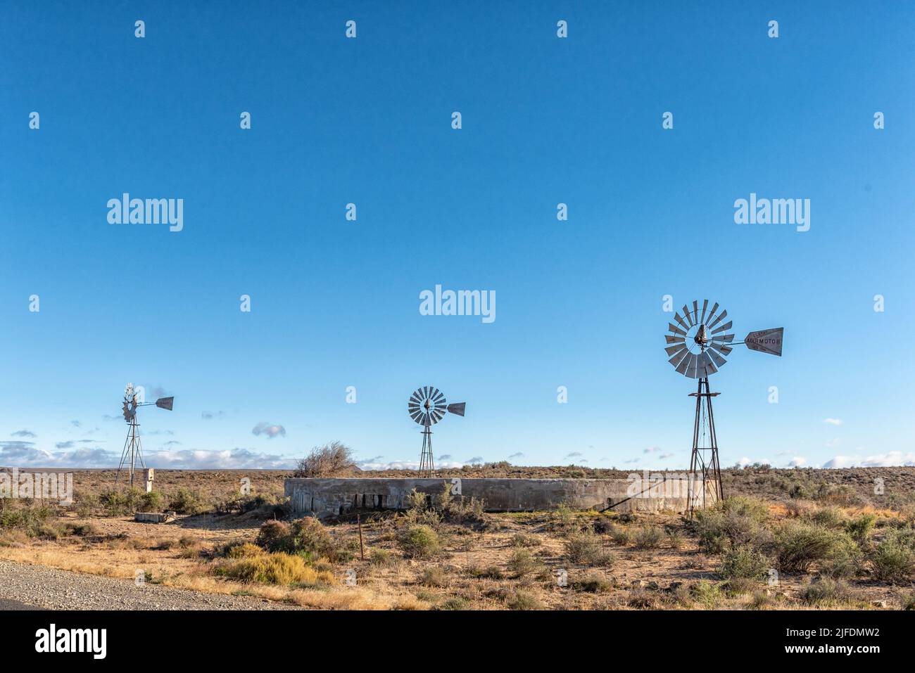 Landscape on road R63 between Victoria West and Loxton in the Northern ...