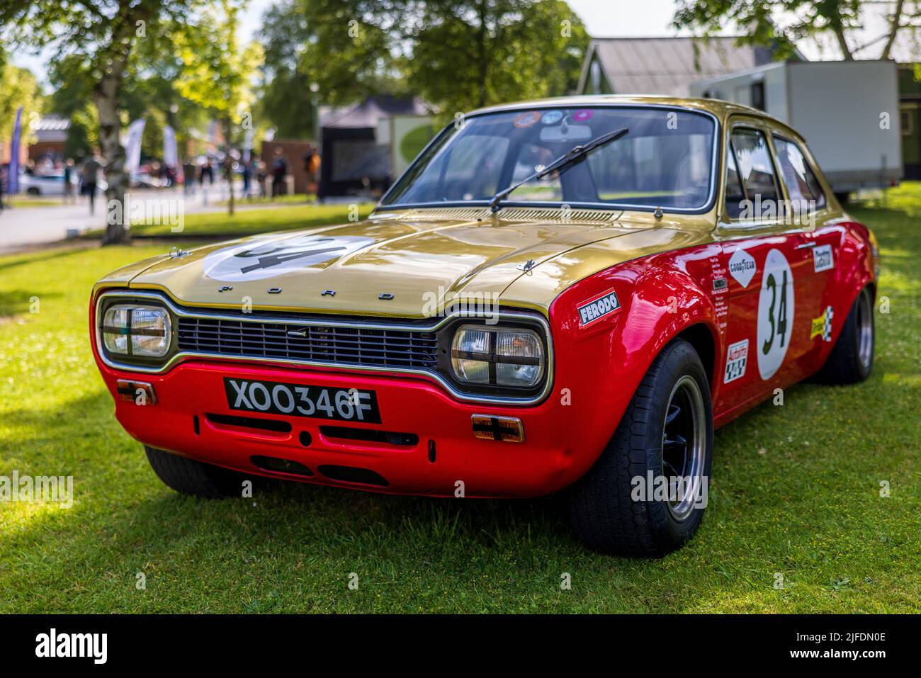 Alan Mann Racing Team - 1968 Ford Escort ‘XOO 346F’ on display at the ...