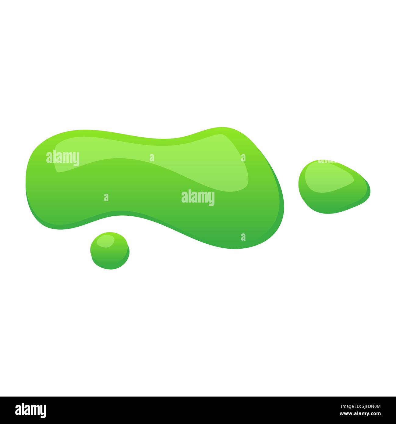 Vector slime blob liquid drop illustration and green paint drip ...