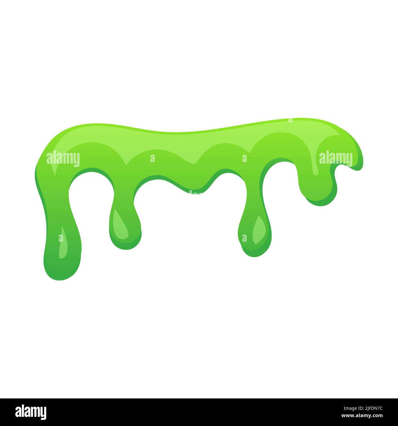 Vector slime blob liquid drop illustration and green paint drip ...