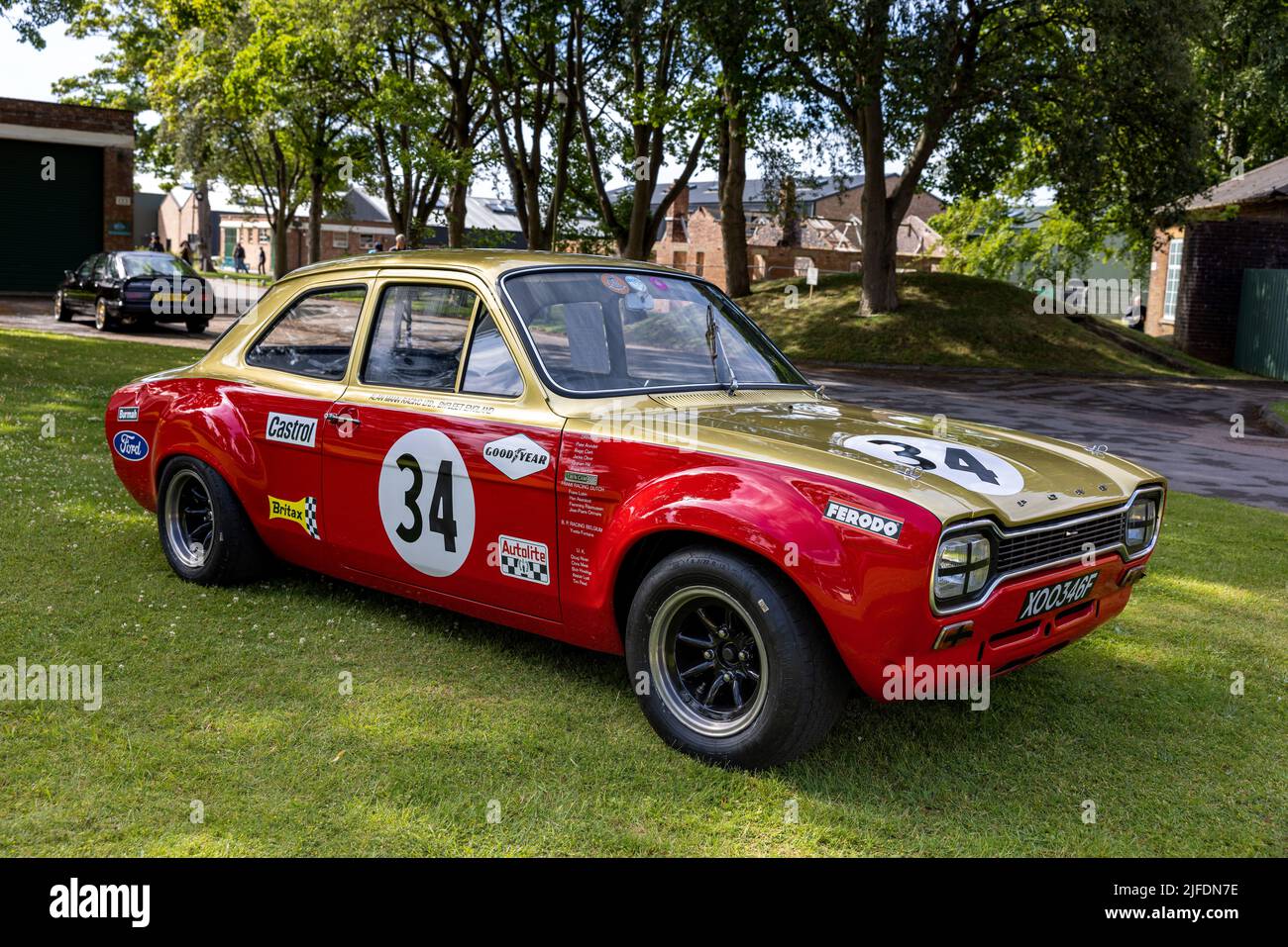 Alan Mann Racing Team - 1968 Ford Escort ‘XOO 346F’ on display at the ...