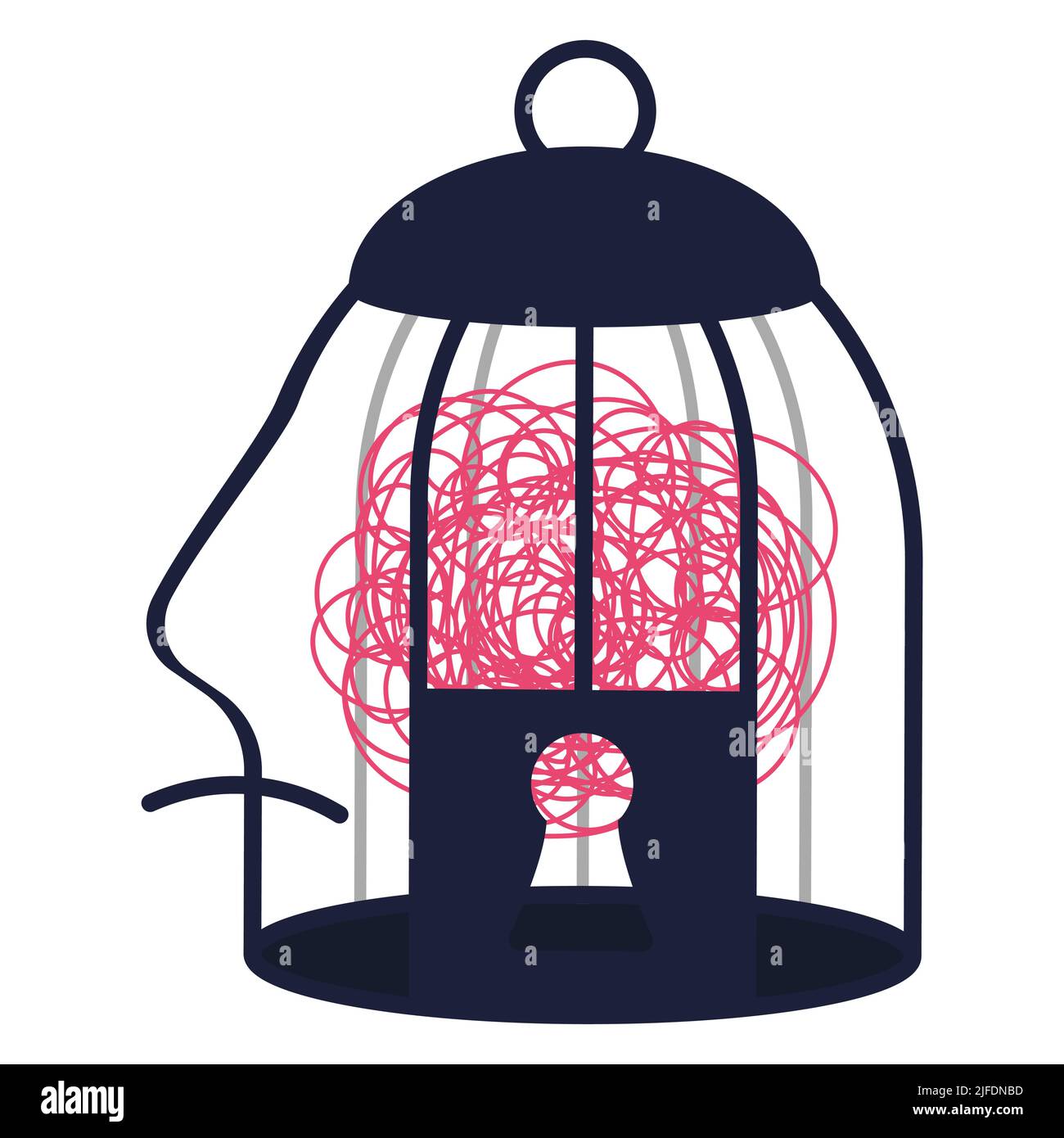 Constrain cartoon Cut Out Stock Images & Pictures - Alamy