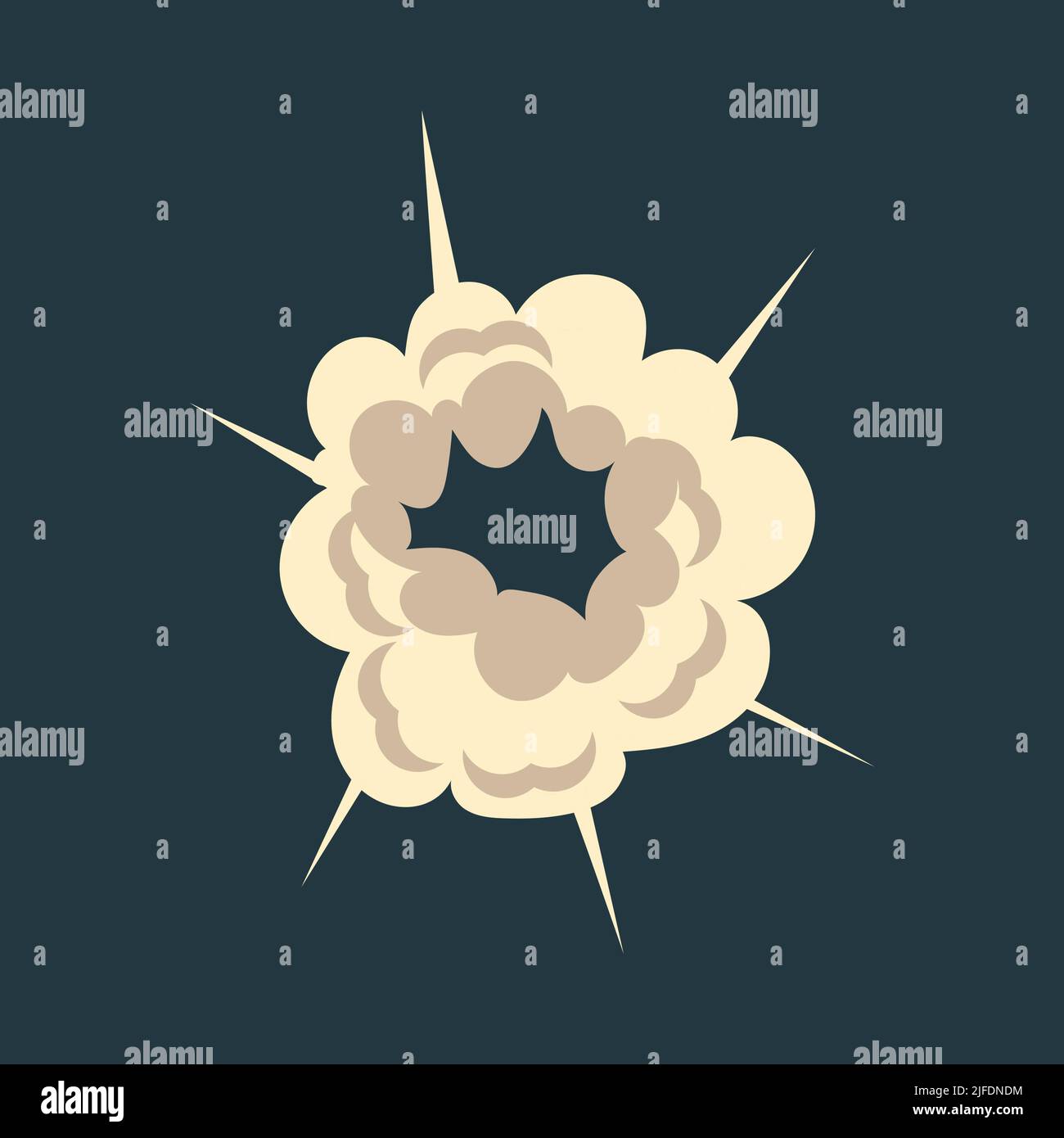 Angry gray cloud Stock Vector Images - Alamy