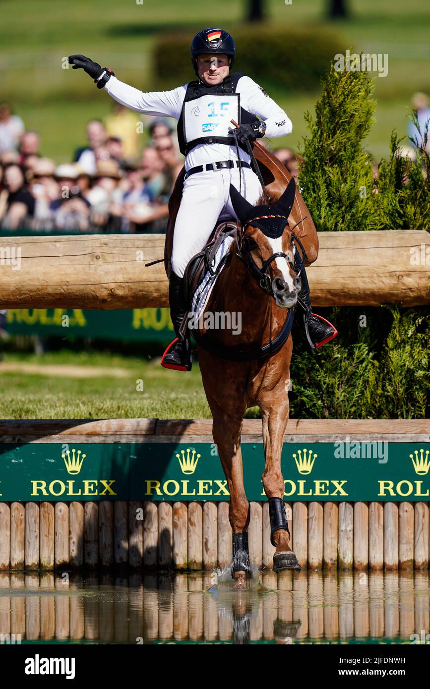 Aachen, Germany. 02nd July, 2022. Equestrian sport, eventing: CHIO ...