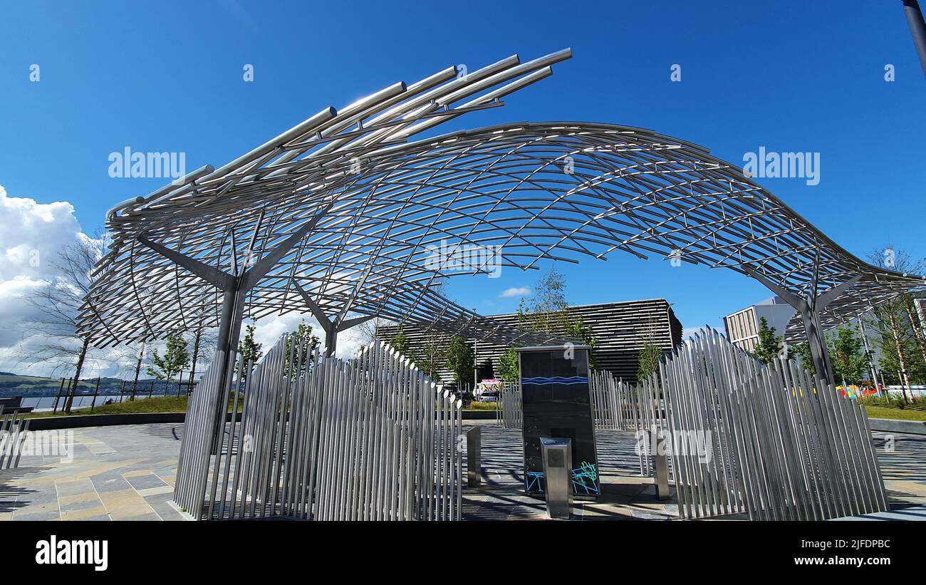 Tay Whale, Dundee Stock Photo - Alamy