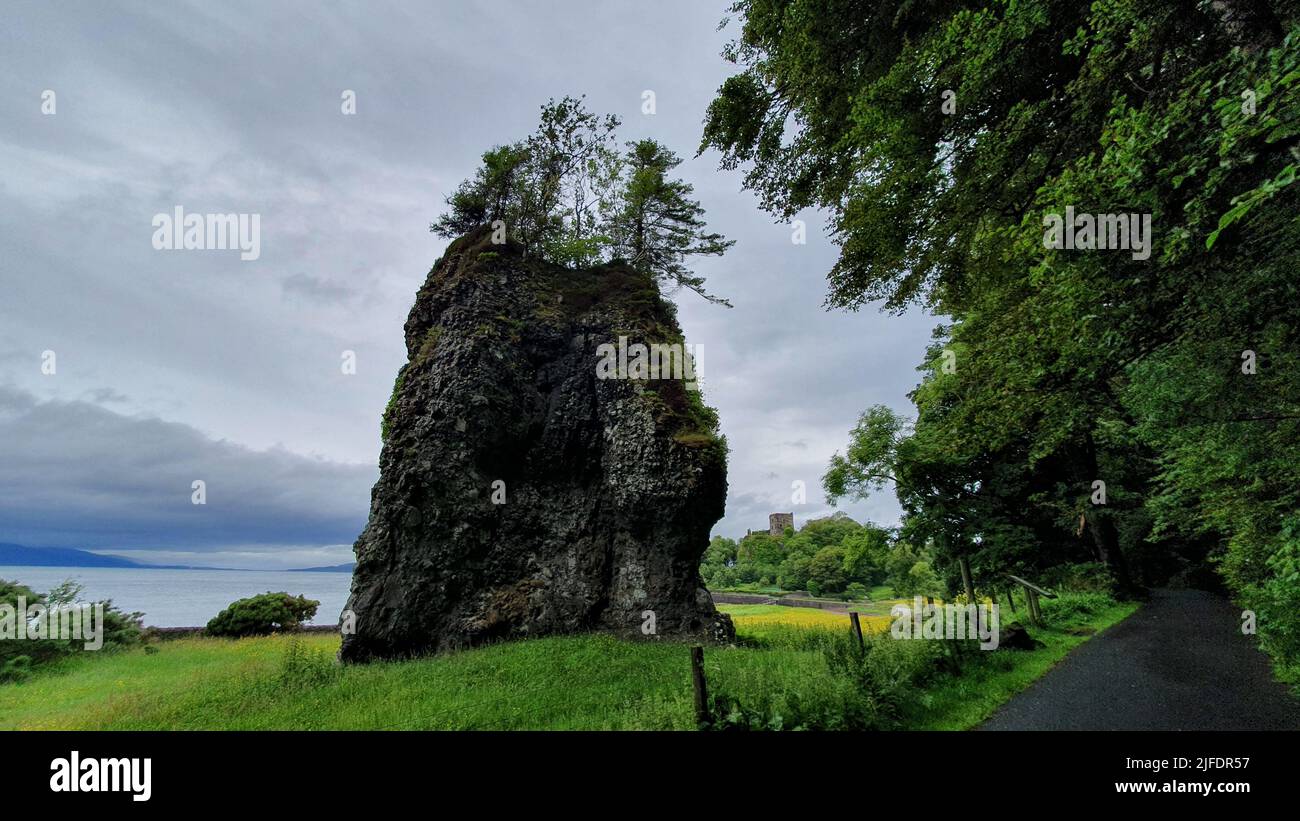 Fingal's Dogstone, Oban Stock Photo - Alamy