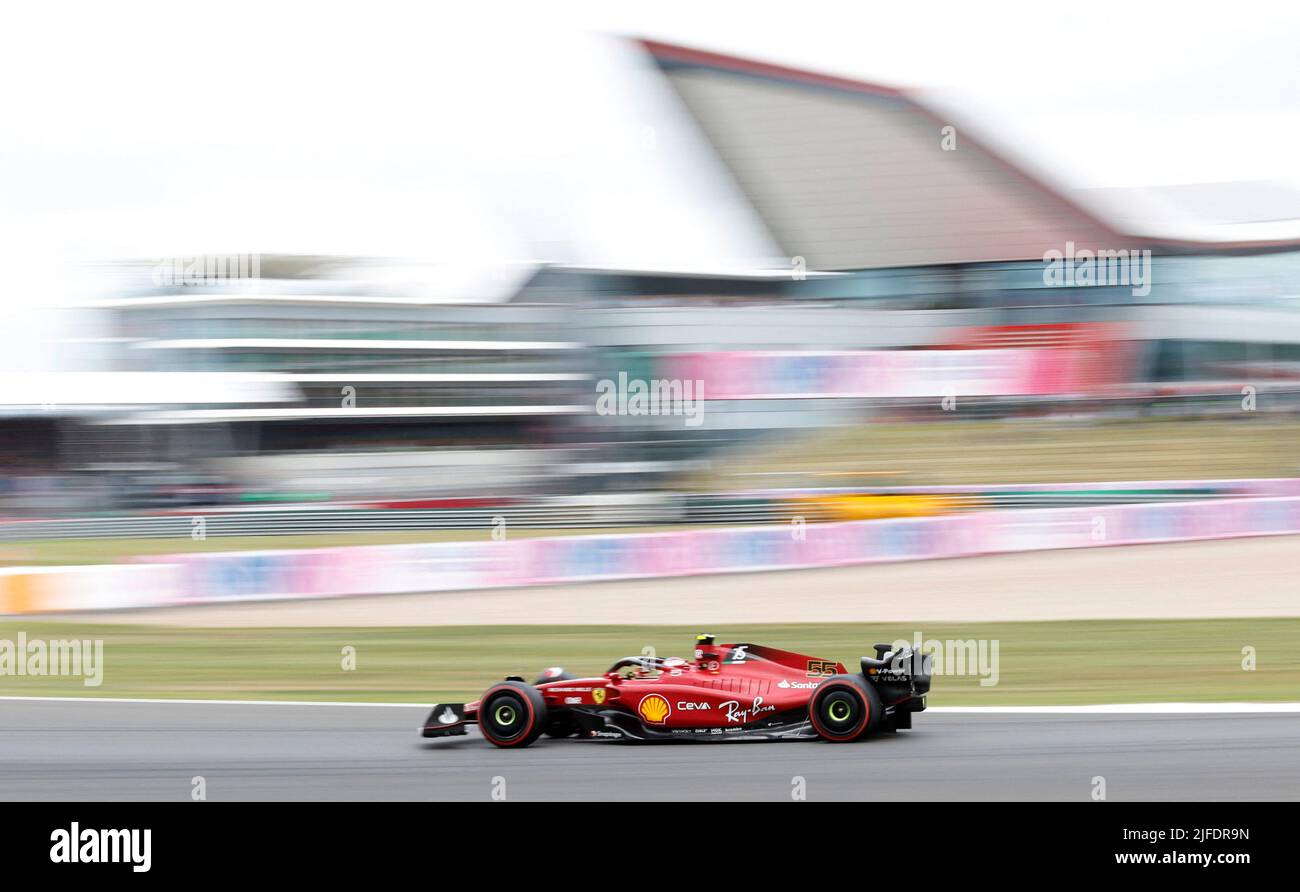 Silverstone 2022 sainz hi-res stock photography and images - Alamy