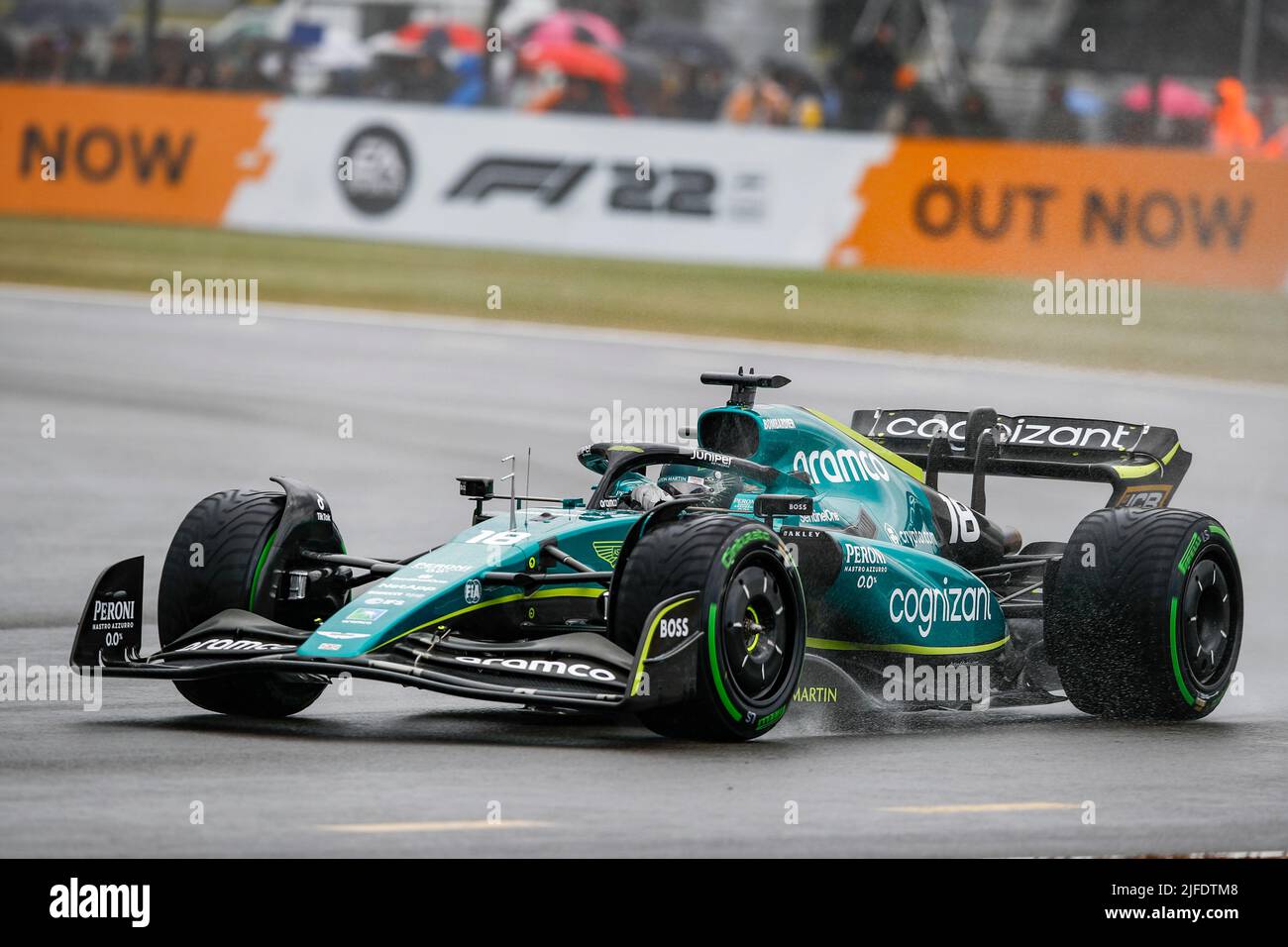 Silverstone, UK. 1st July, 2022. #18 Lance Stroll (CAN, Aston Martin ...