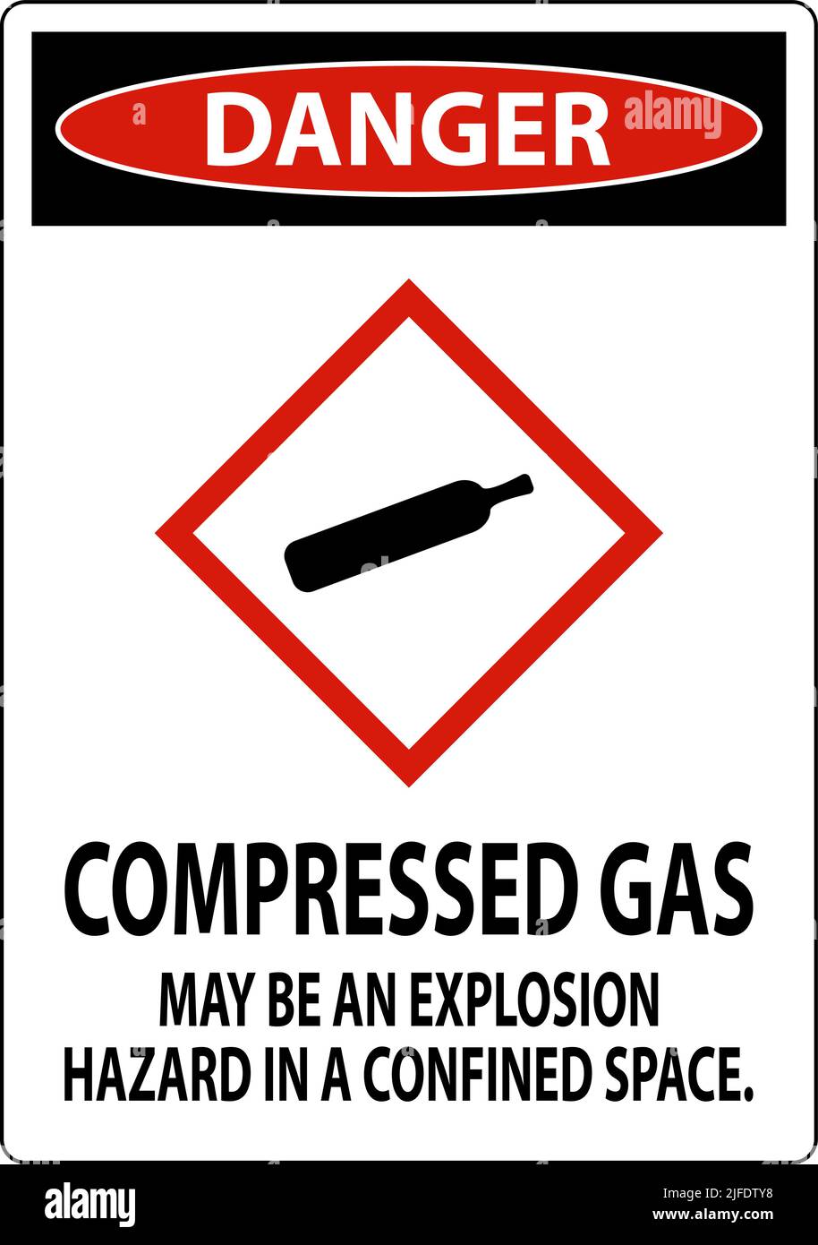 Gas Cylinder Pictogram