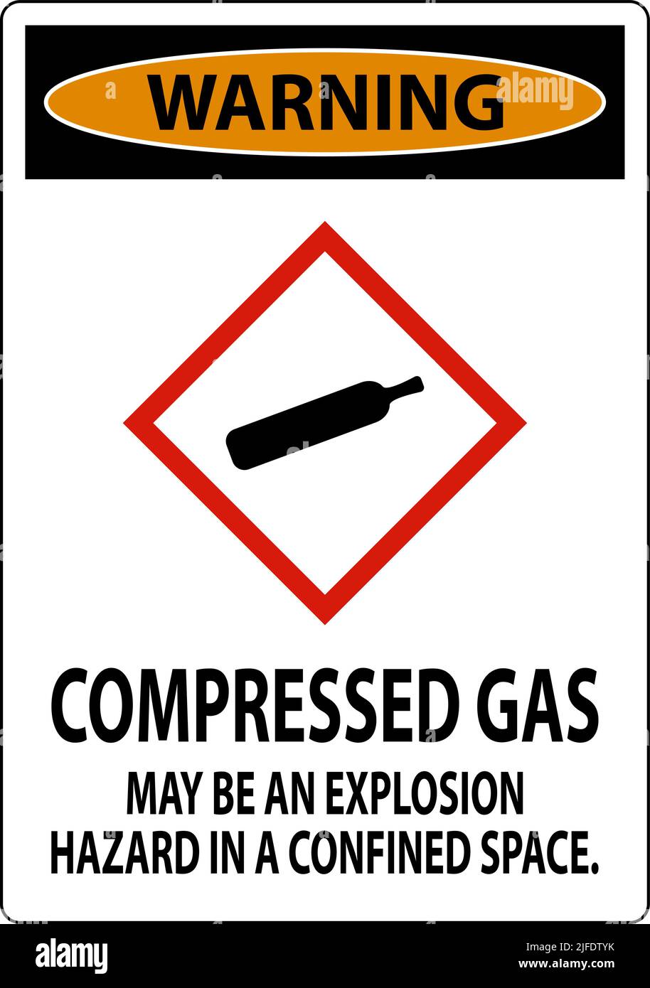 Compressed gas pictogram hi-res stock photography and images - Alamy