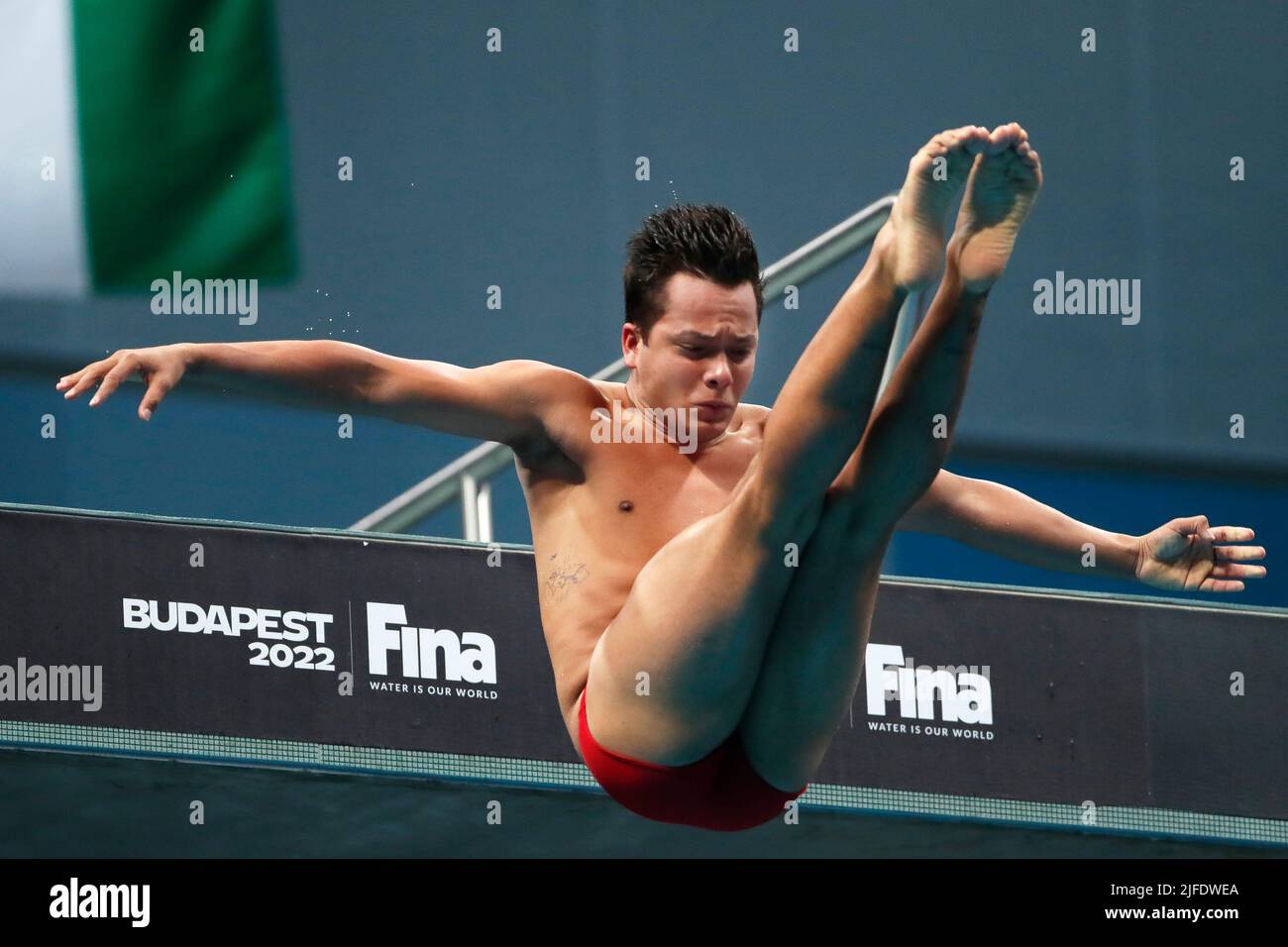 Budapest, Hungary, 29th June 2022. Alexander Kevin Munoz Heredia of ...