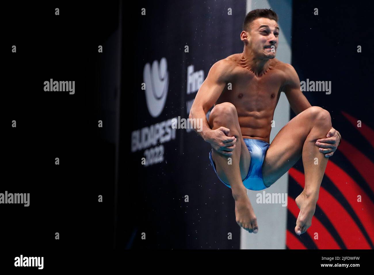 Budapest, Hungary, 29th June 2022. Rafael Fogaca of Brazil competes in ...
