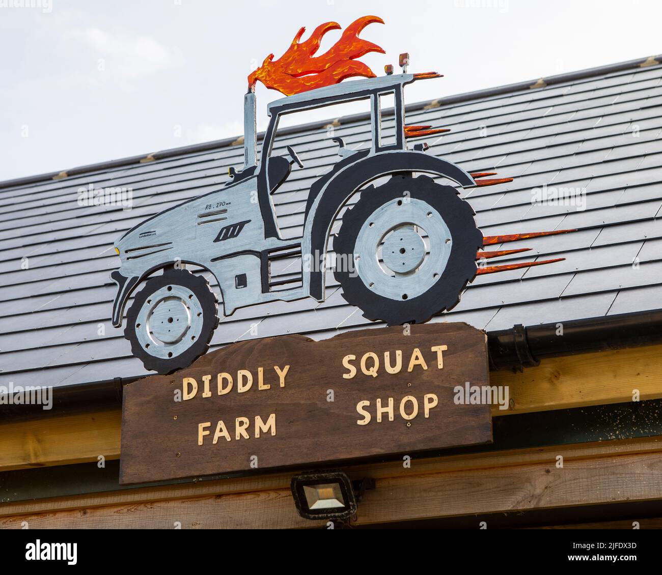 Chipping Norton, UK - April 10th 2022: Sign above the entrance to ...