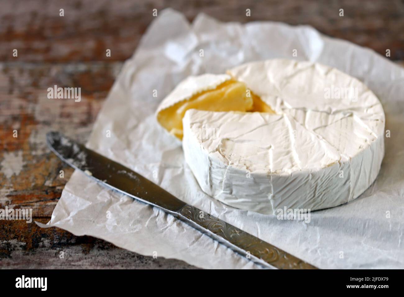 Camembert on white hi-res stock photography and images - Alamy