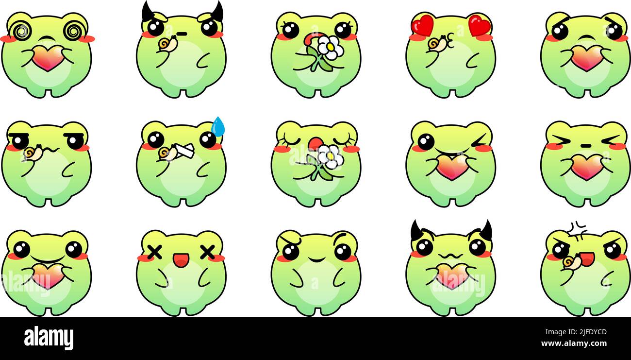 Sad and happy frogs hi-res stock photography and images - Alamy