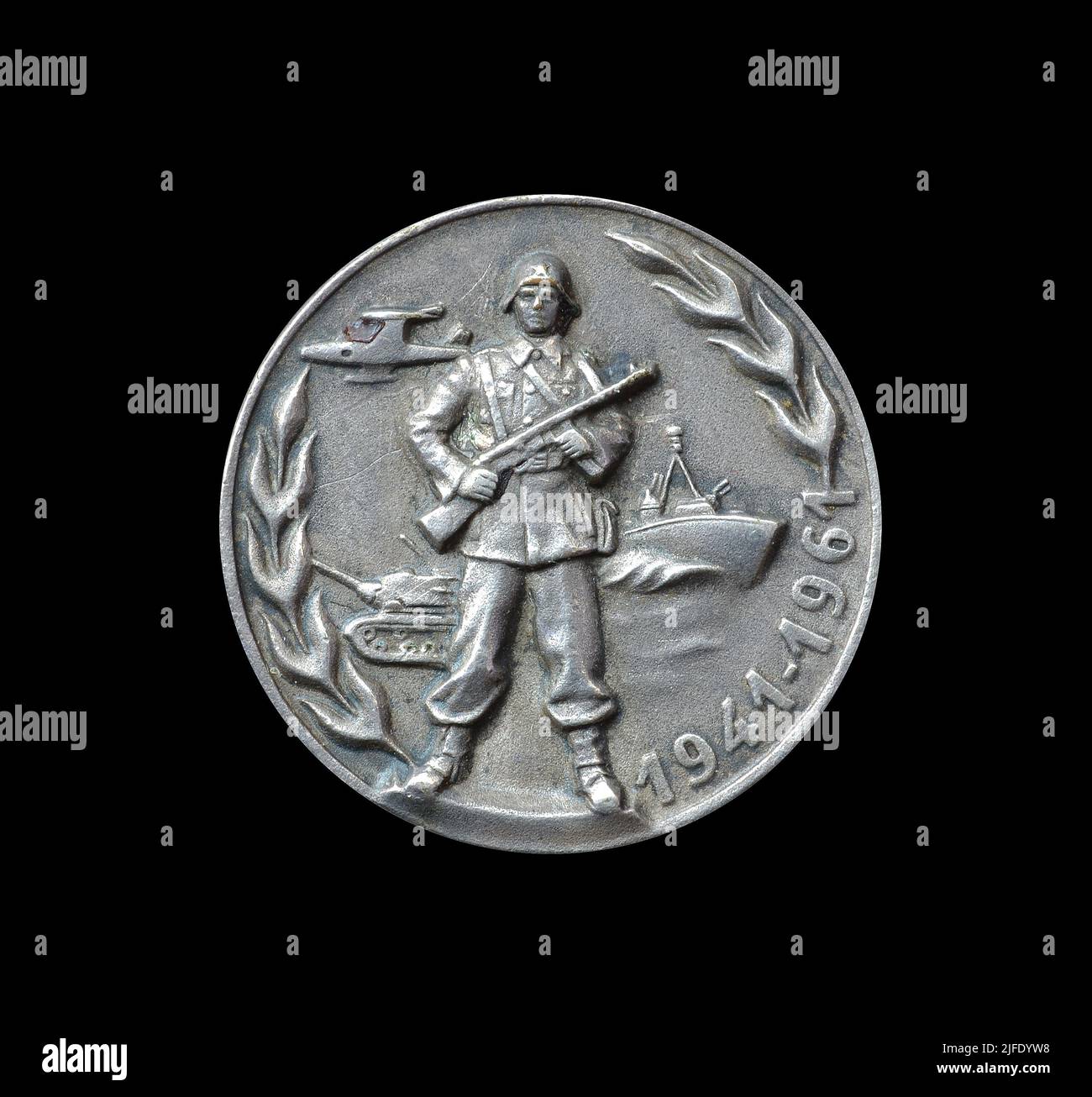 Medallion issued by Yugoslavia, celebrating 20th anniversary of ...