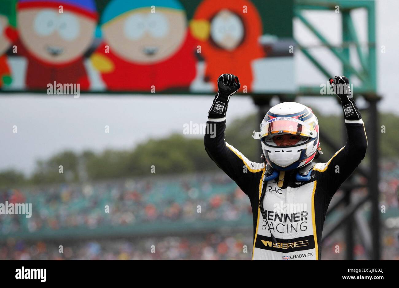 Jamie chadwick silverstone hi-res stock photography and images - Alamy