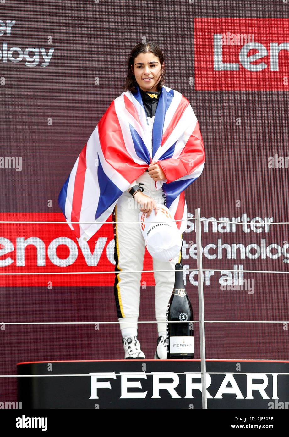 Jamie chadwick silverstone hi-res stock photography and images - Alamy