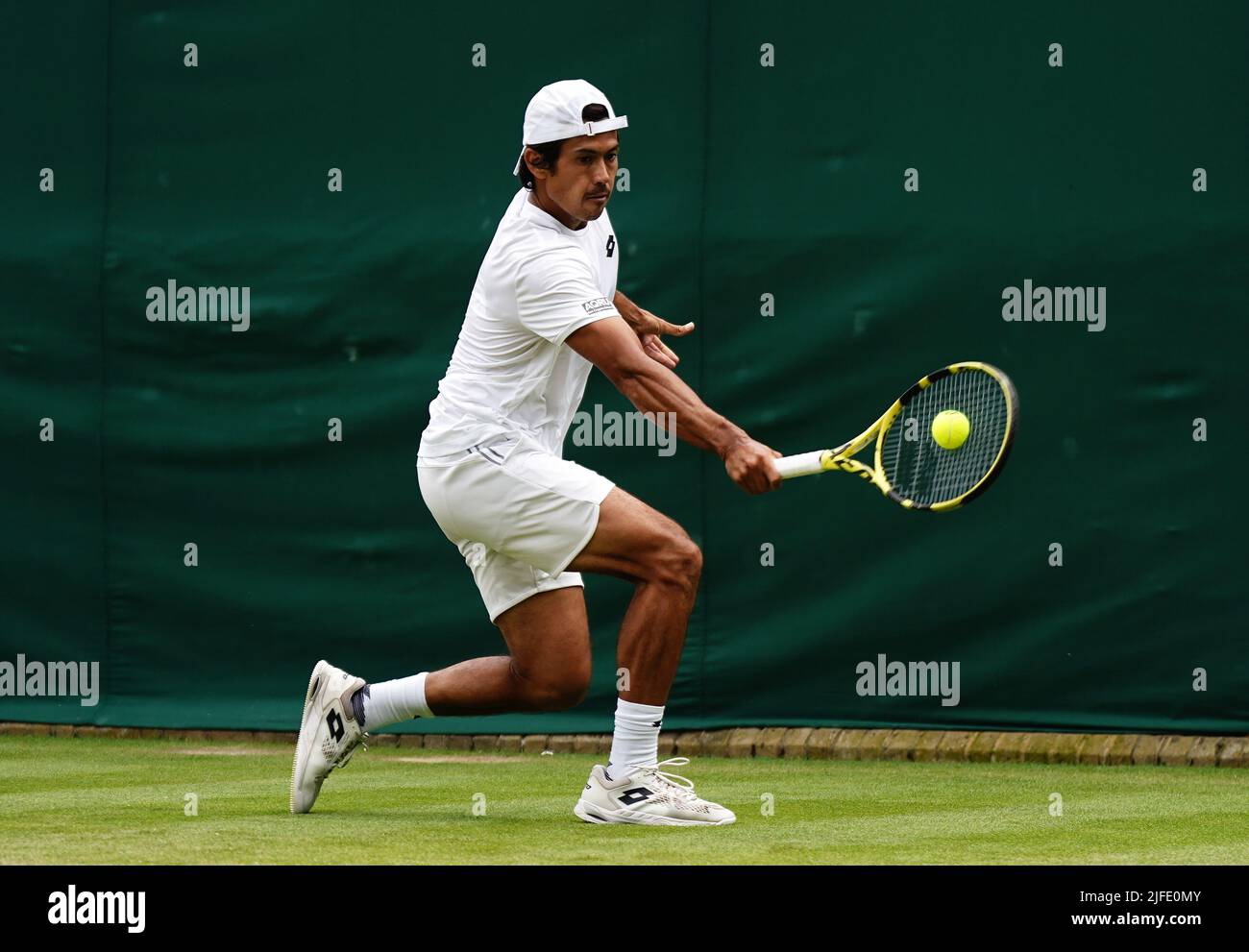 Jason Kubler during his Gentlemen's Singles third round match again ...