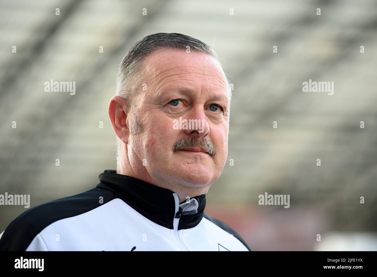 Sports director Roland VIRKUS (MG) Soccer test match Rot-Weiss Essen (E ...