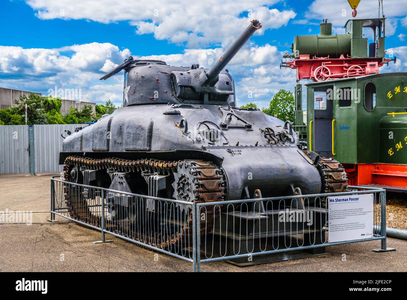 SINSHEIM, GERMANY - MAI 2022: american US Medium Tank , M4 Sherman 1942 ...