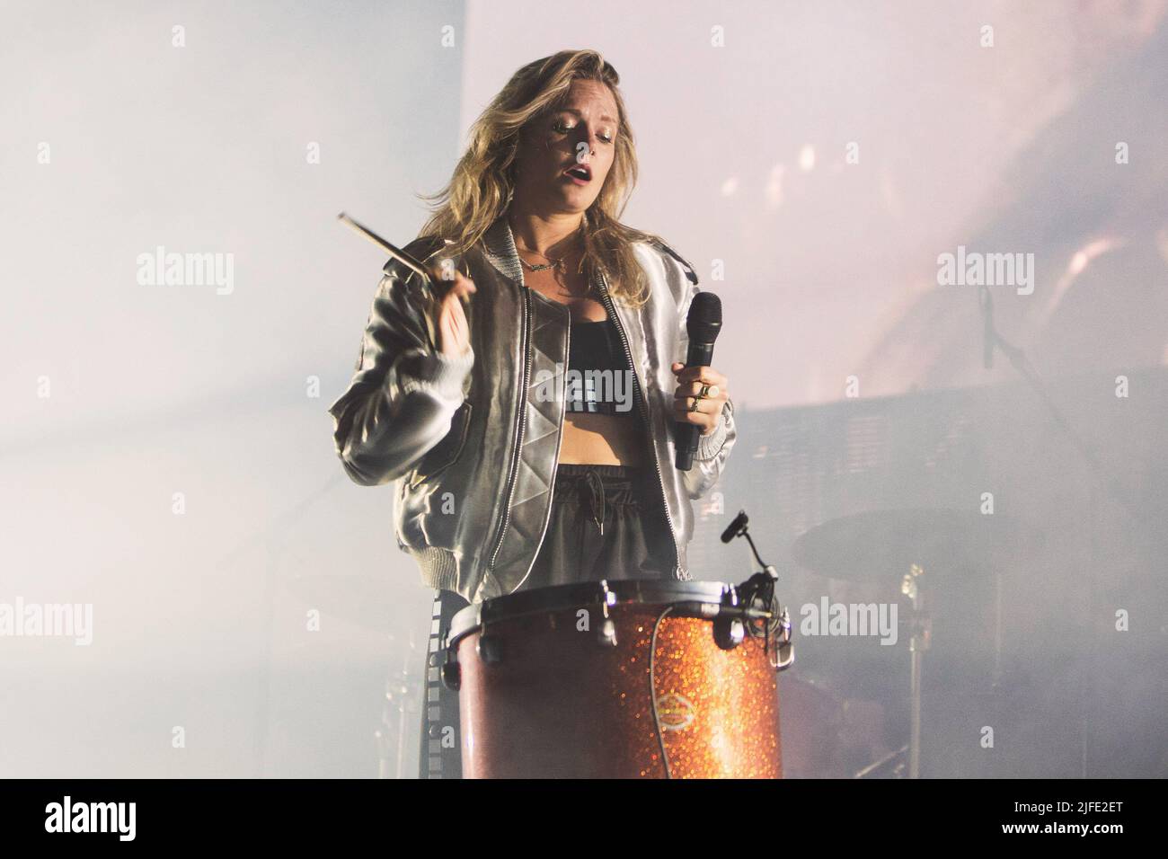 Ebba Tove Elsa Nilsson better known as Tove Lo performs on stage at ...