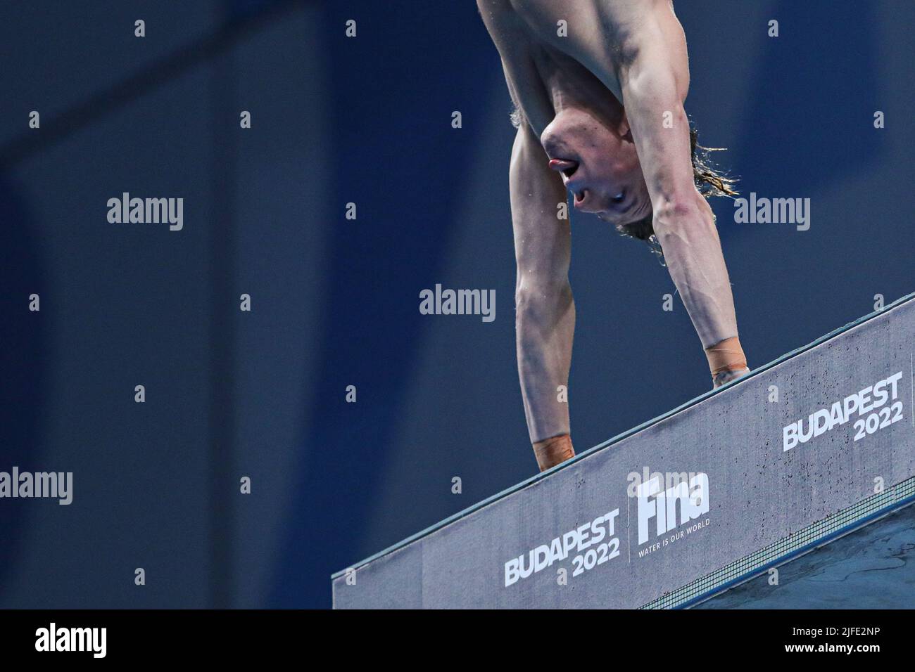Budapest, Hungary. 2nd July, 2022. Australia's Samuel Fricker competes ...