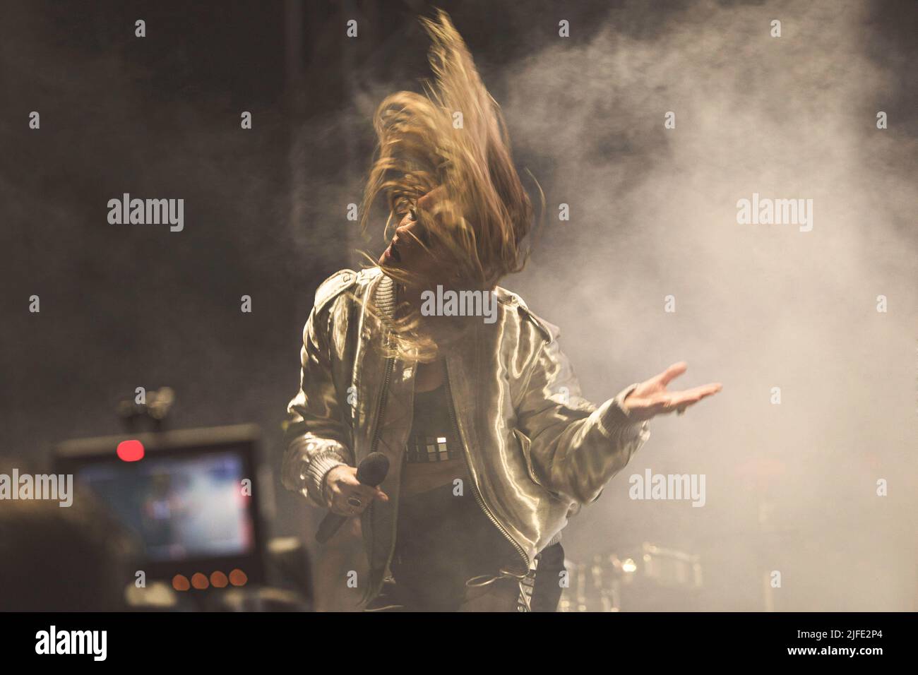 Ebba Tove Elsa Nilsson better known as Tove Lo performs on stage at ...