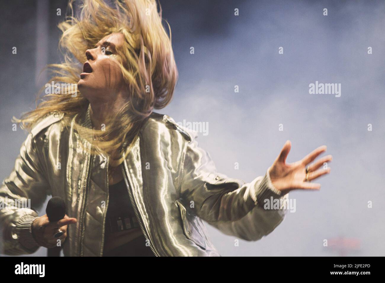 Ebba Tove Elsa Nilsson better known as Tove Lo performs on stage at ...