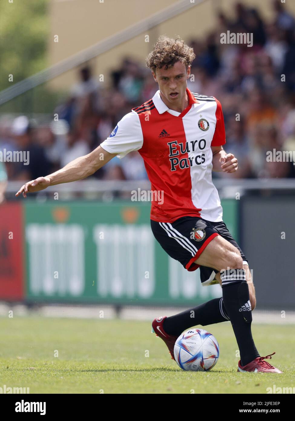 ROTTERDAM - Mats Wieffer of Feyenoord during the friendly match between ...
