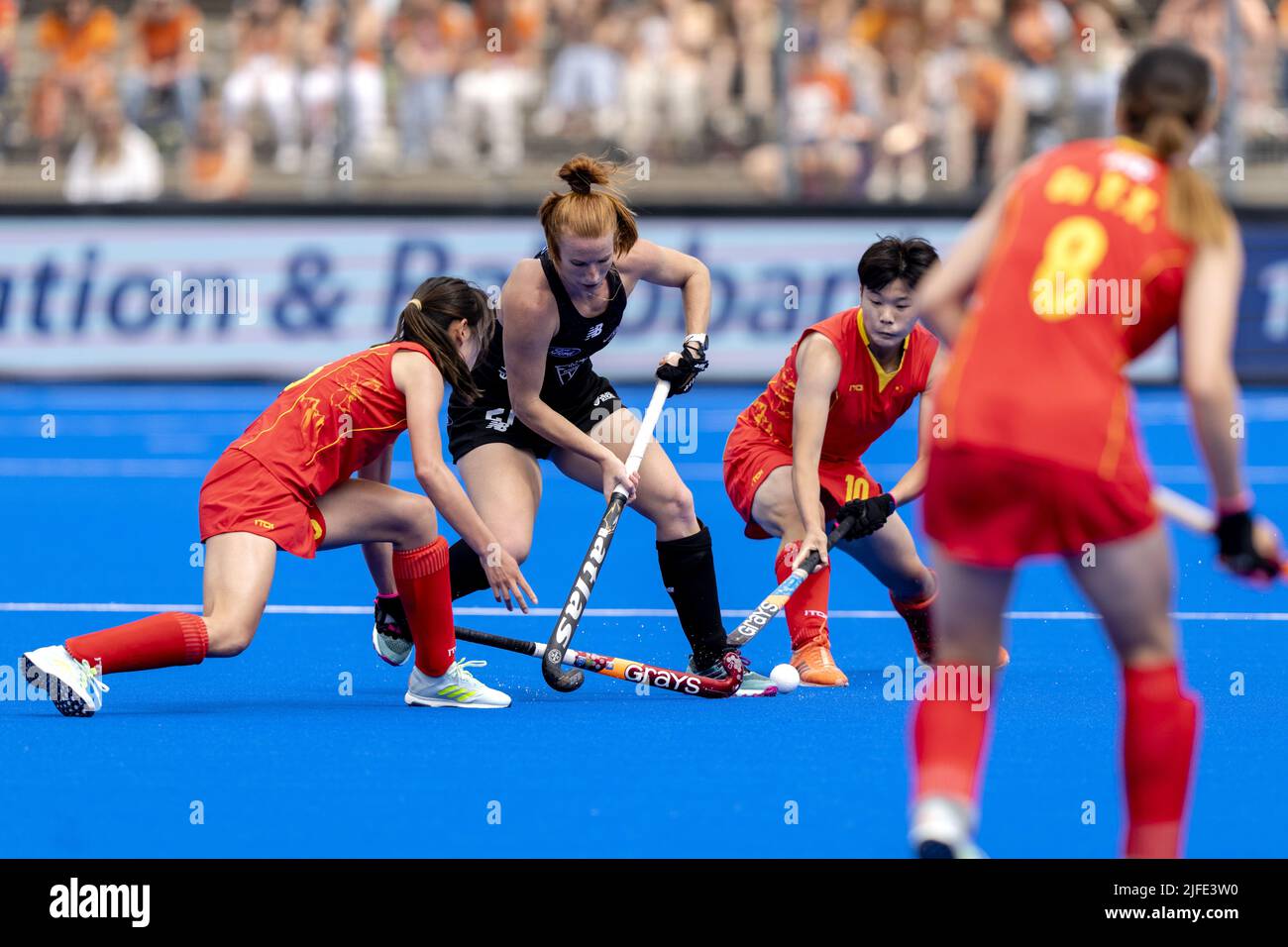 AMSTERDAM - Yang Chen (China), Jaques Alia and Xindan Zhang (China) (LR ...