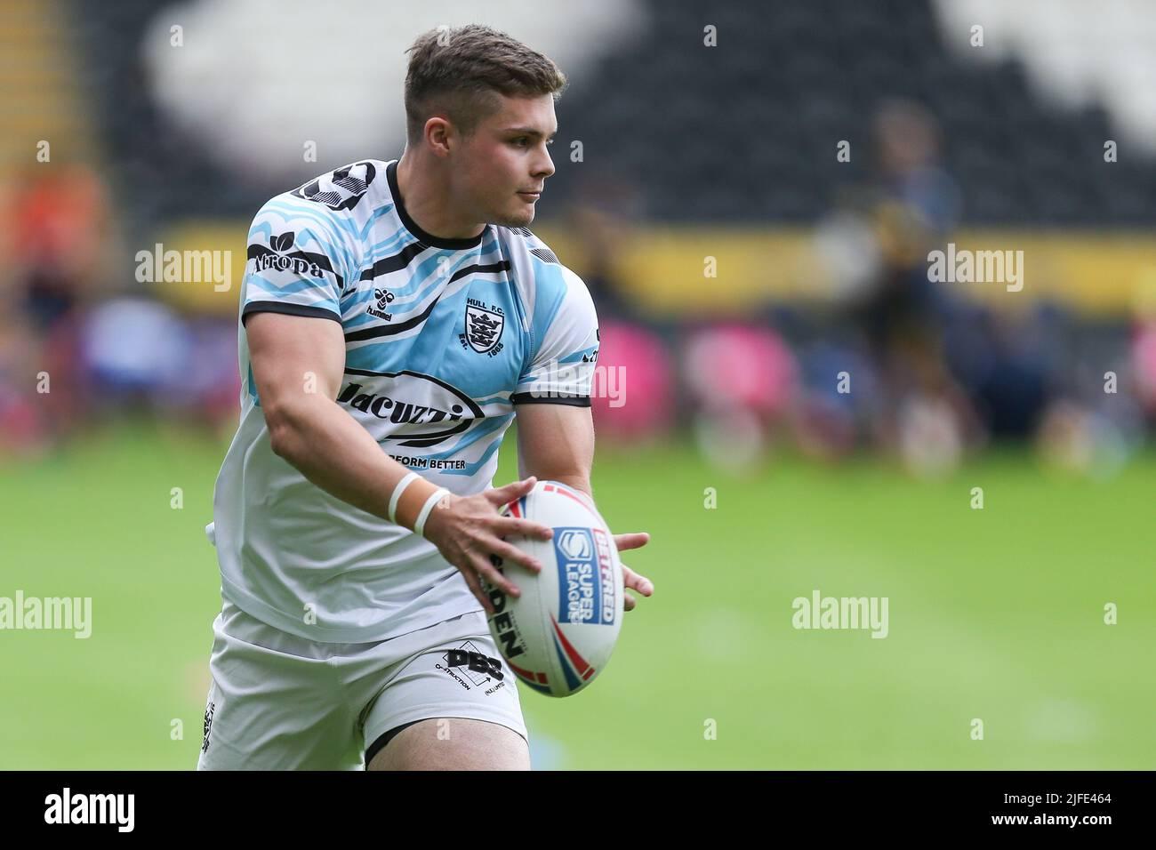 Cameron Scott #24 of Hull FC during pre-game warm up Stock Photo - Alamy