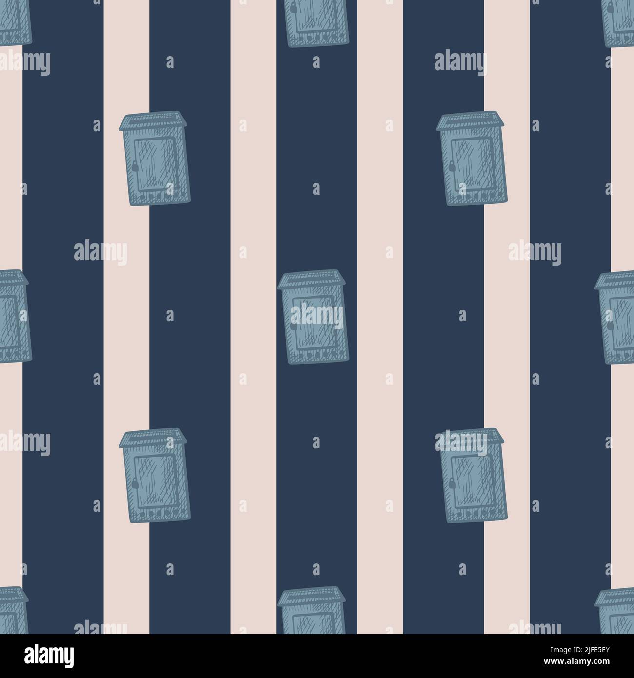 Hand in letterbox Stock Vector Images - Alamy