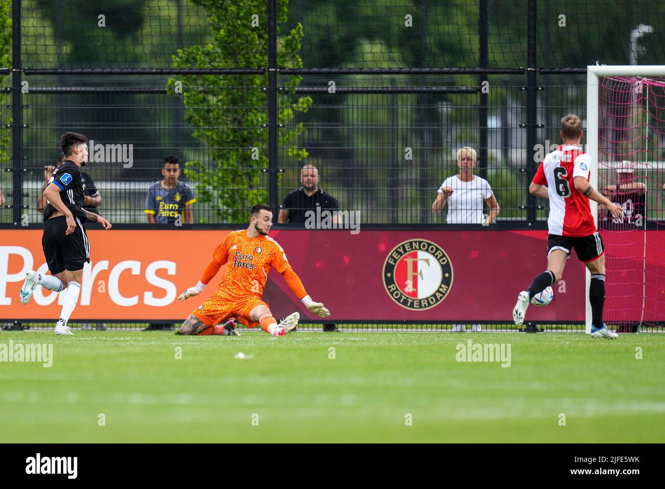 Rotterdam, Netherlands. 02nd July, 2022. Rotterdam - Kevin Diks of FC Kopenhagen, Goalkeeper ...