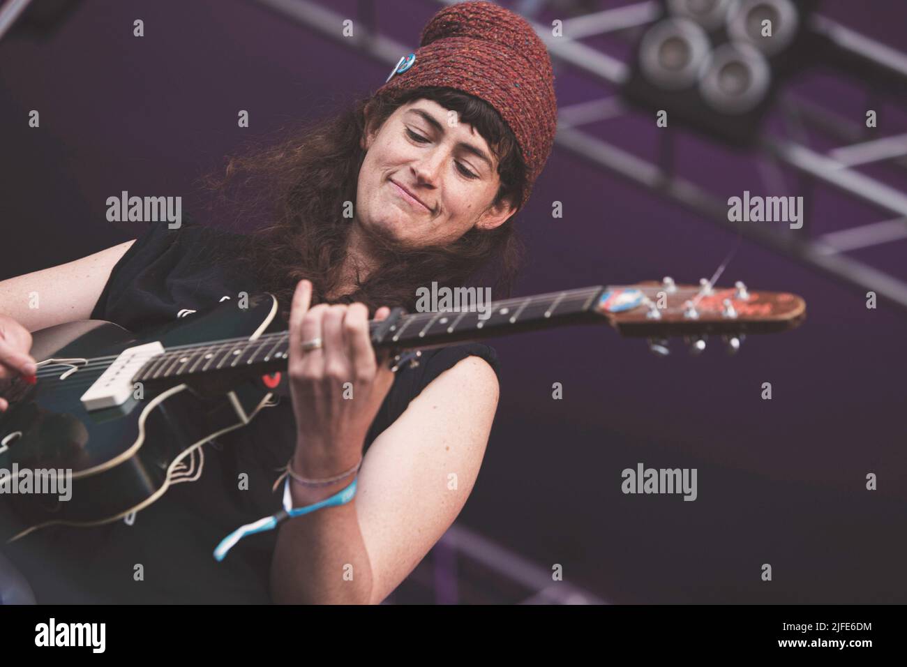 Kate Stables better known as This is The Kit performs on stage at the ...