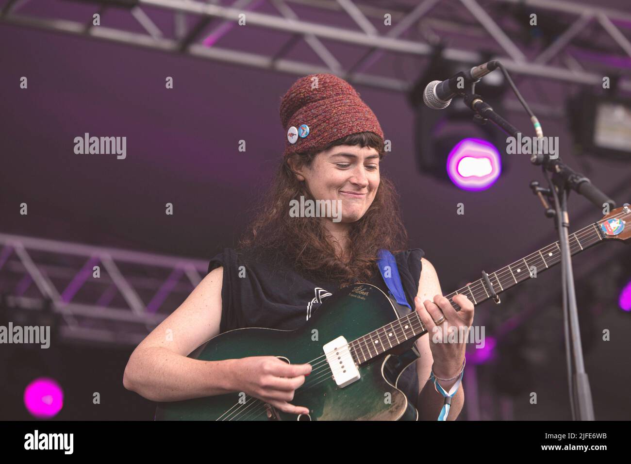 Kate Stables better known as This is The Kit performs on stage at the ...