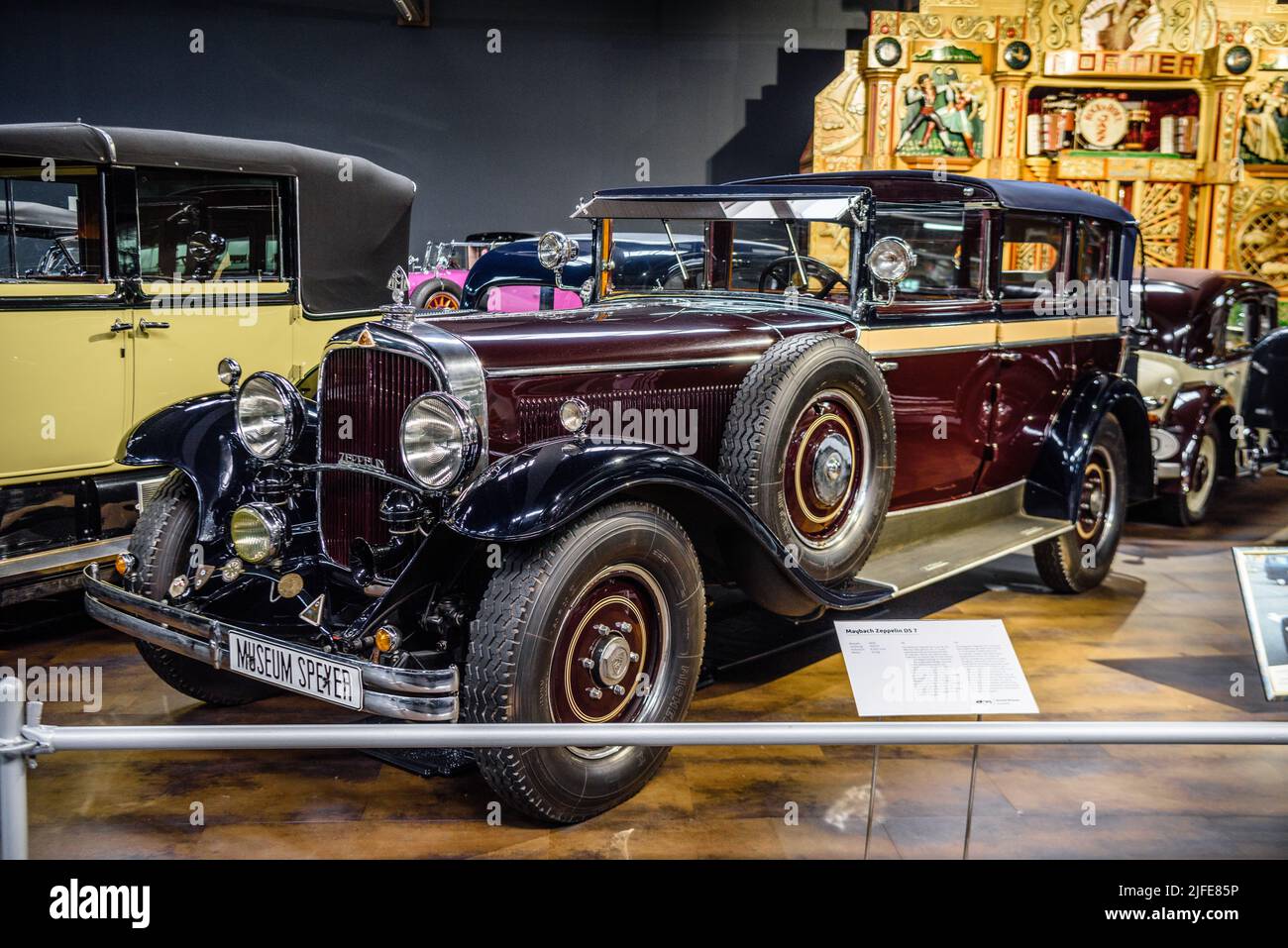 SINSHEIM, GERMANY - MAI 2022: dark brown Maybach DS 7 1930 150ps Stock ...