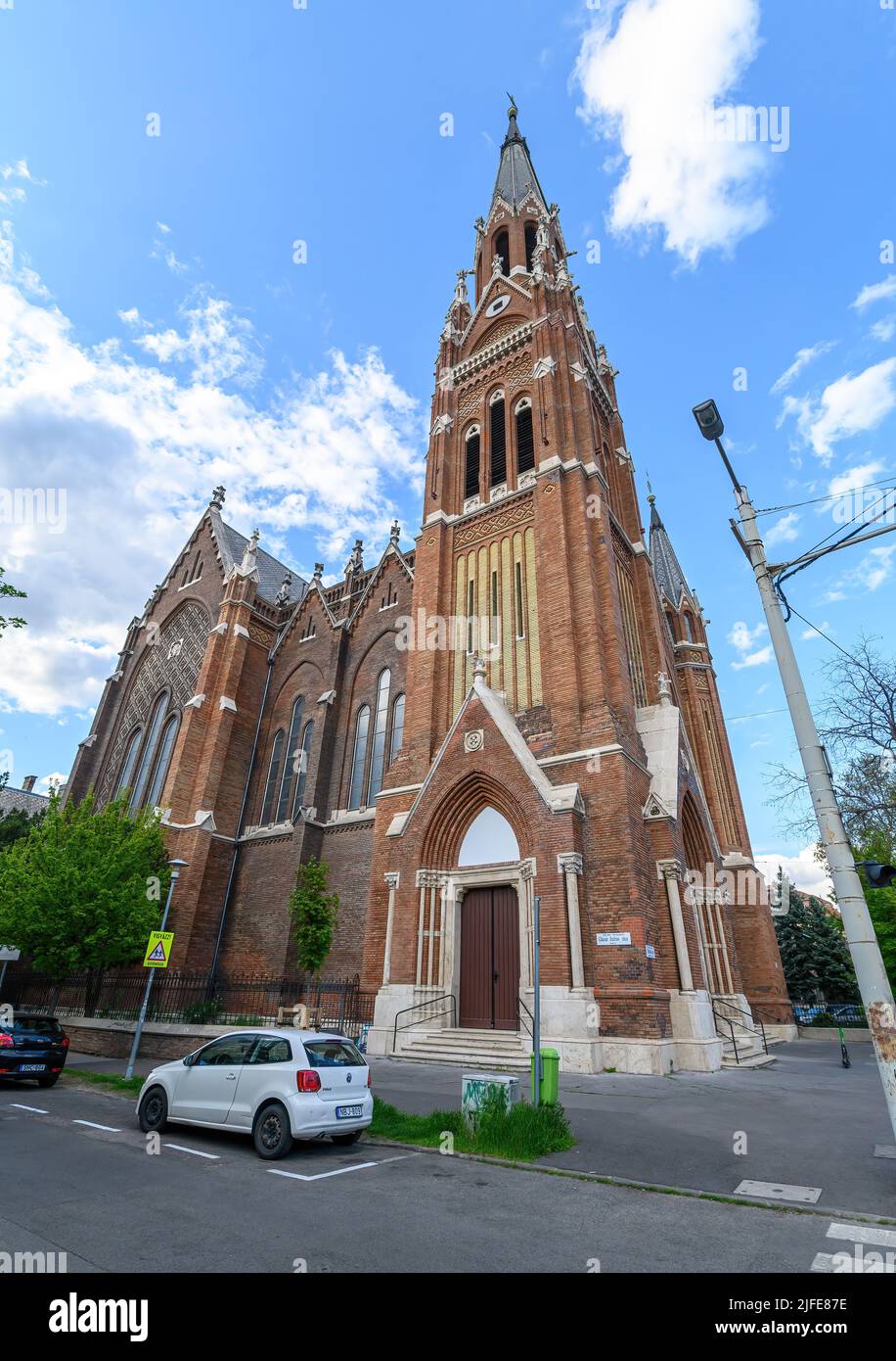 Budapest, Hungary. Queen of the Rosary Church of Budapest or Budapesti ...